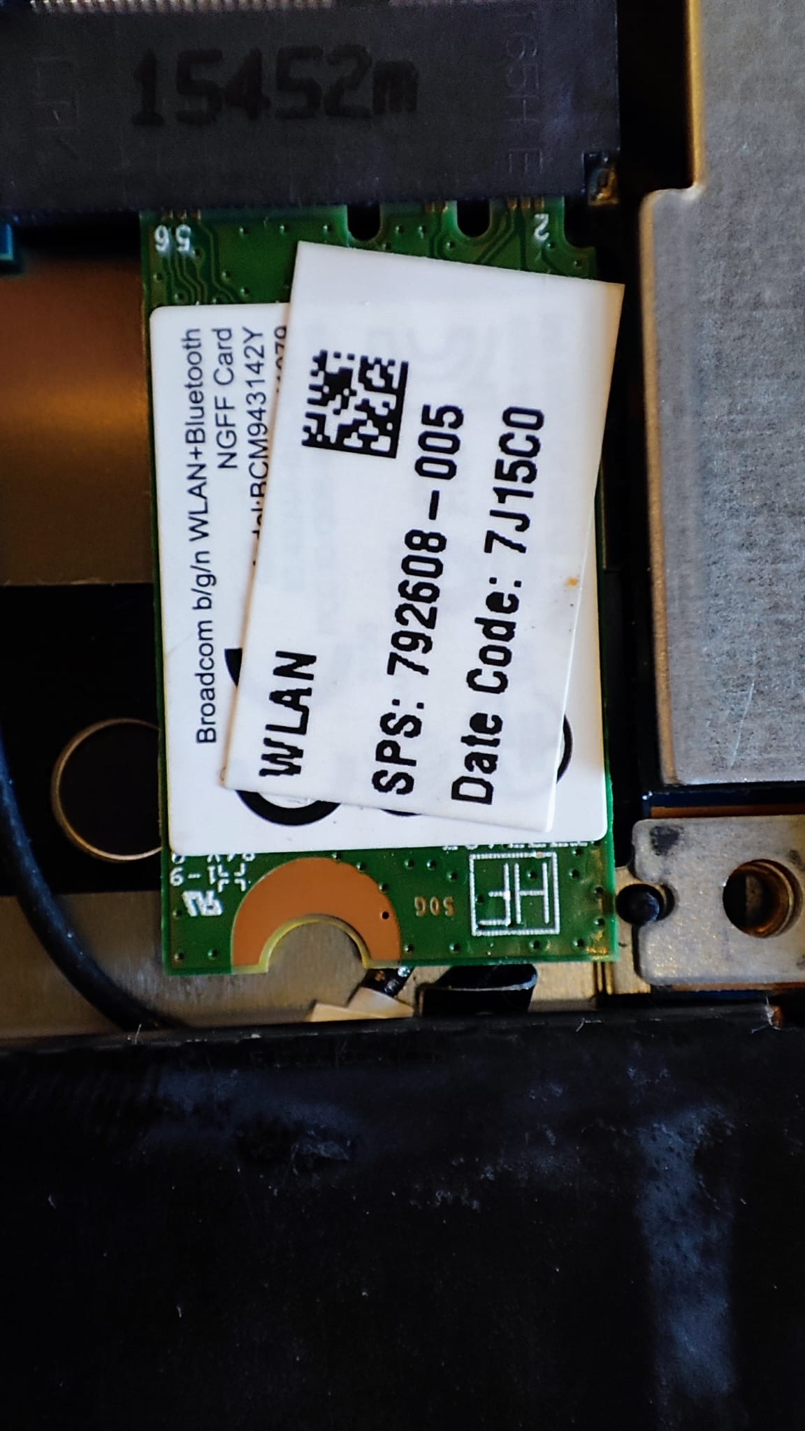 problem with Broadcom BCM43142 802.11 bgn WiFI m2 - HP Support ...