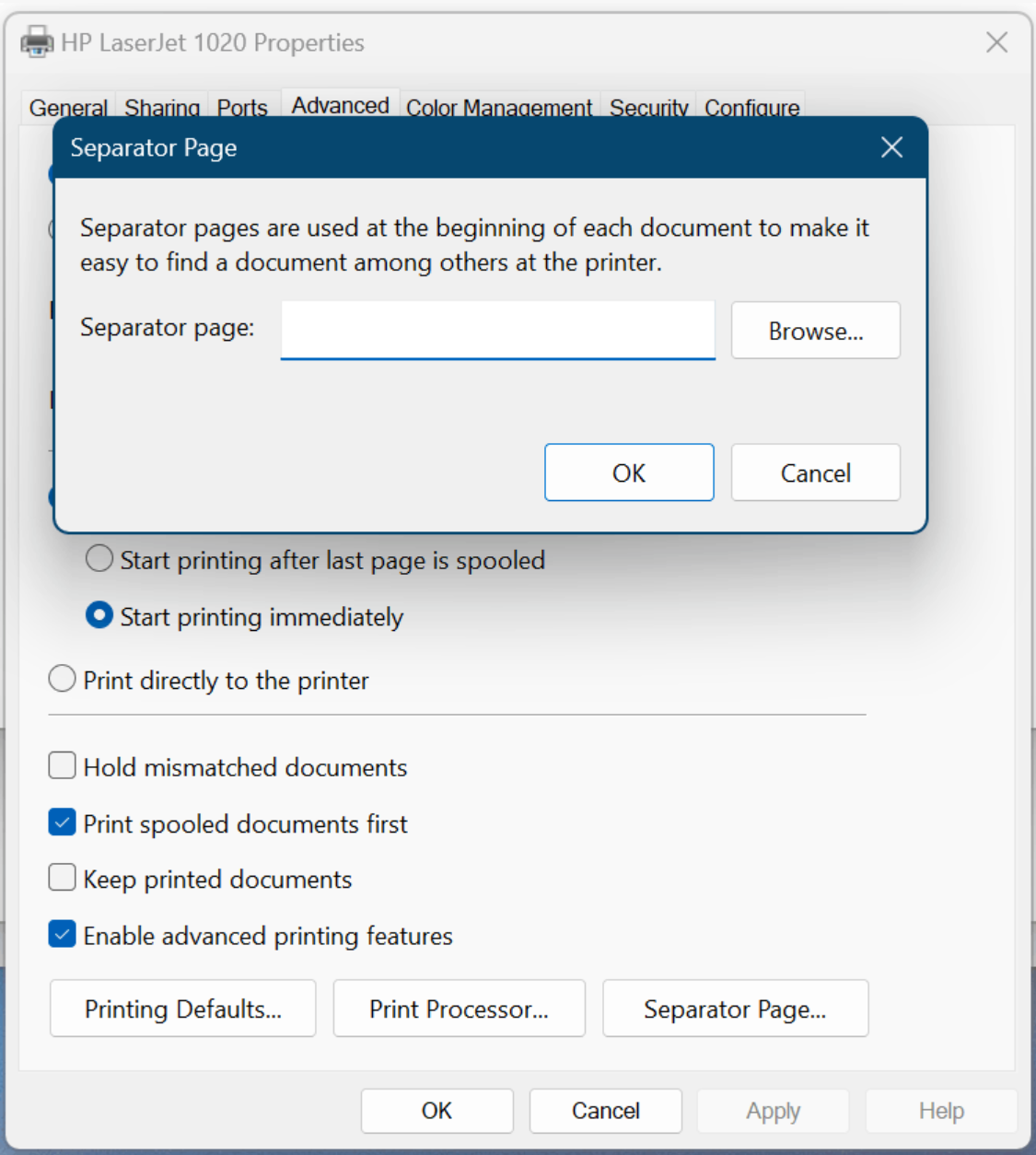 HP LaserJet 1020 spits out a blank page after every print, l... - HP ...