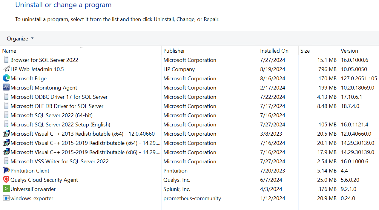 HP WJA 10.5 will not open/launch on Windows Server 2019 - HP Support ...