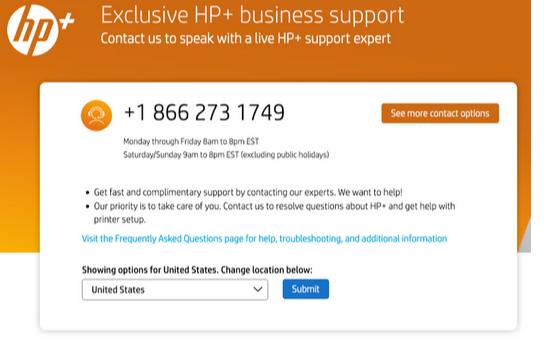 Trying to register new printer. it states the serial number ... - HP ...