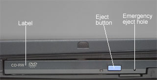 How do I get out a stuck disc from the desktop? - HP Support Community ...