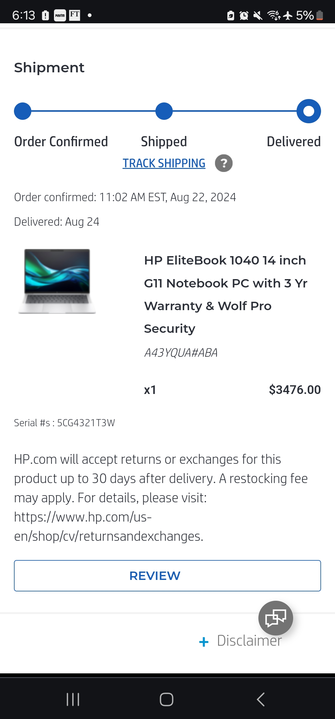 Got a new Elitebook - A43YQUA#ABA - touch screen not working - HP ...