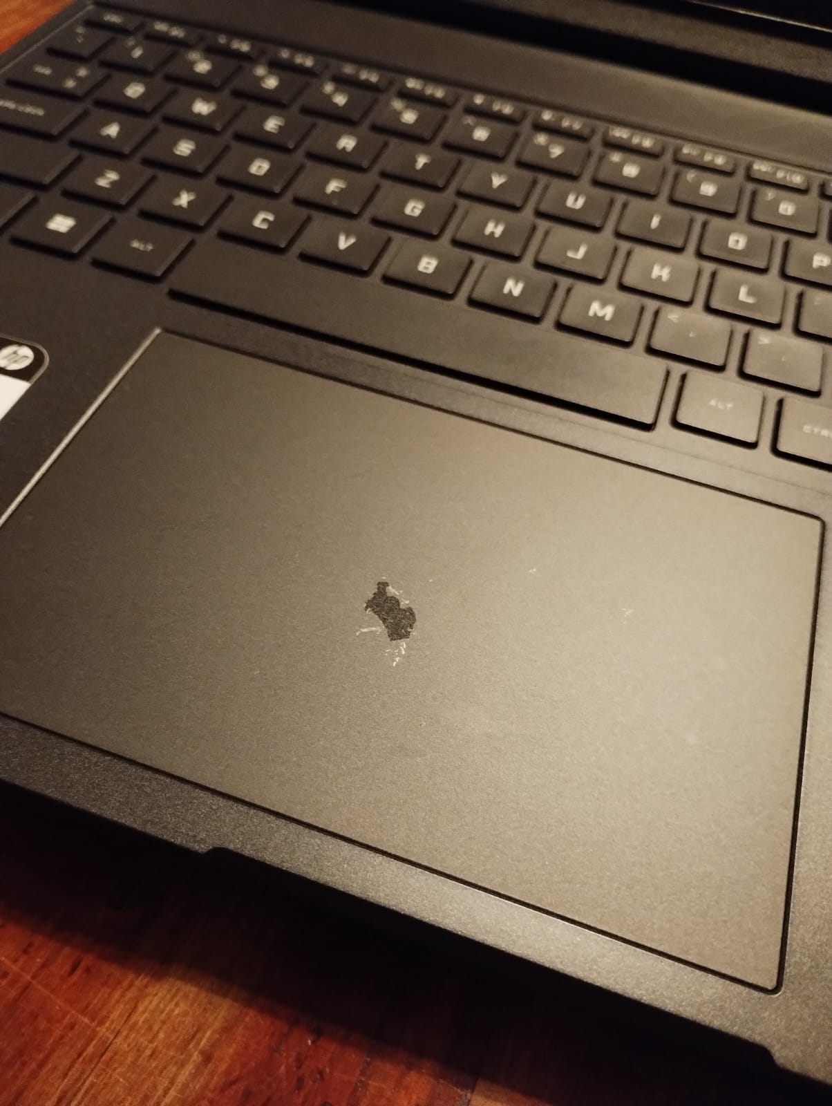 Hp Victus mousepad paint is peelingout and has never been u... - HP ...