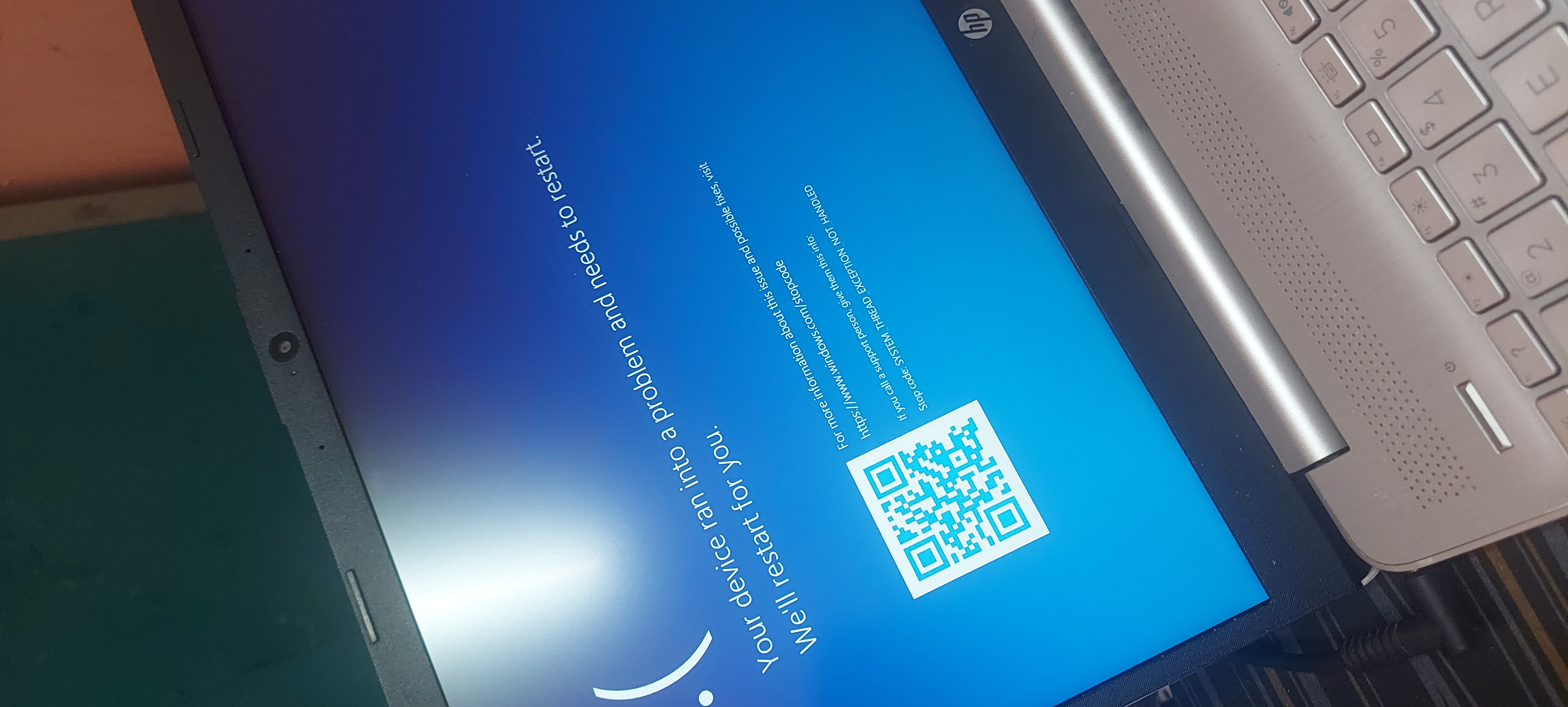 Continuous comping Blue screen - HP Support Community - 9165919