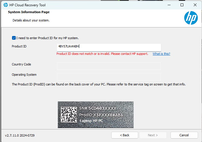 Recovery Partition - How to recreate? - HP Support Community - 9155553