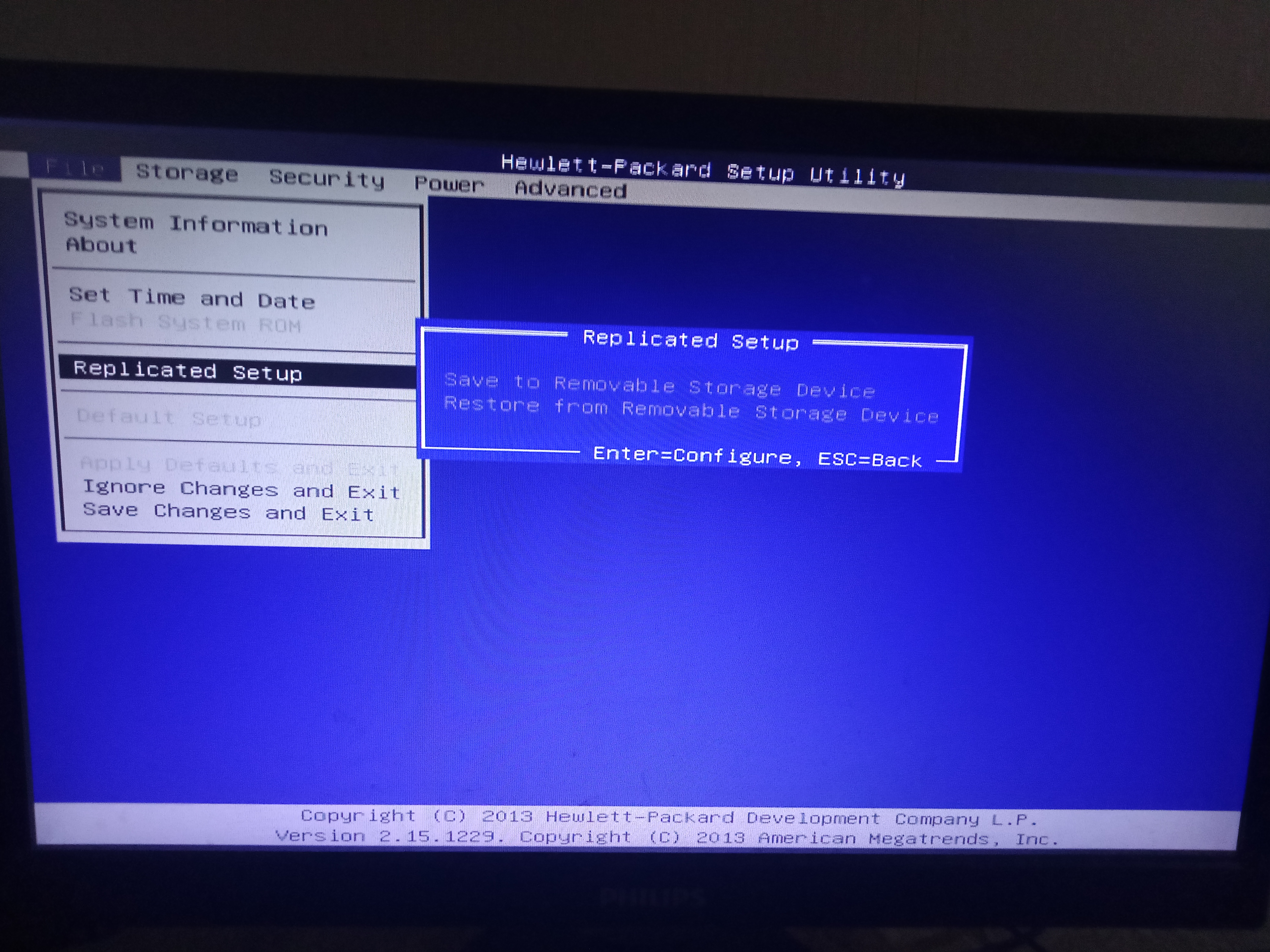 Greyed out BIOS - HP Support Community - 9166710