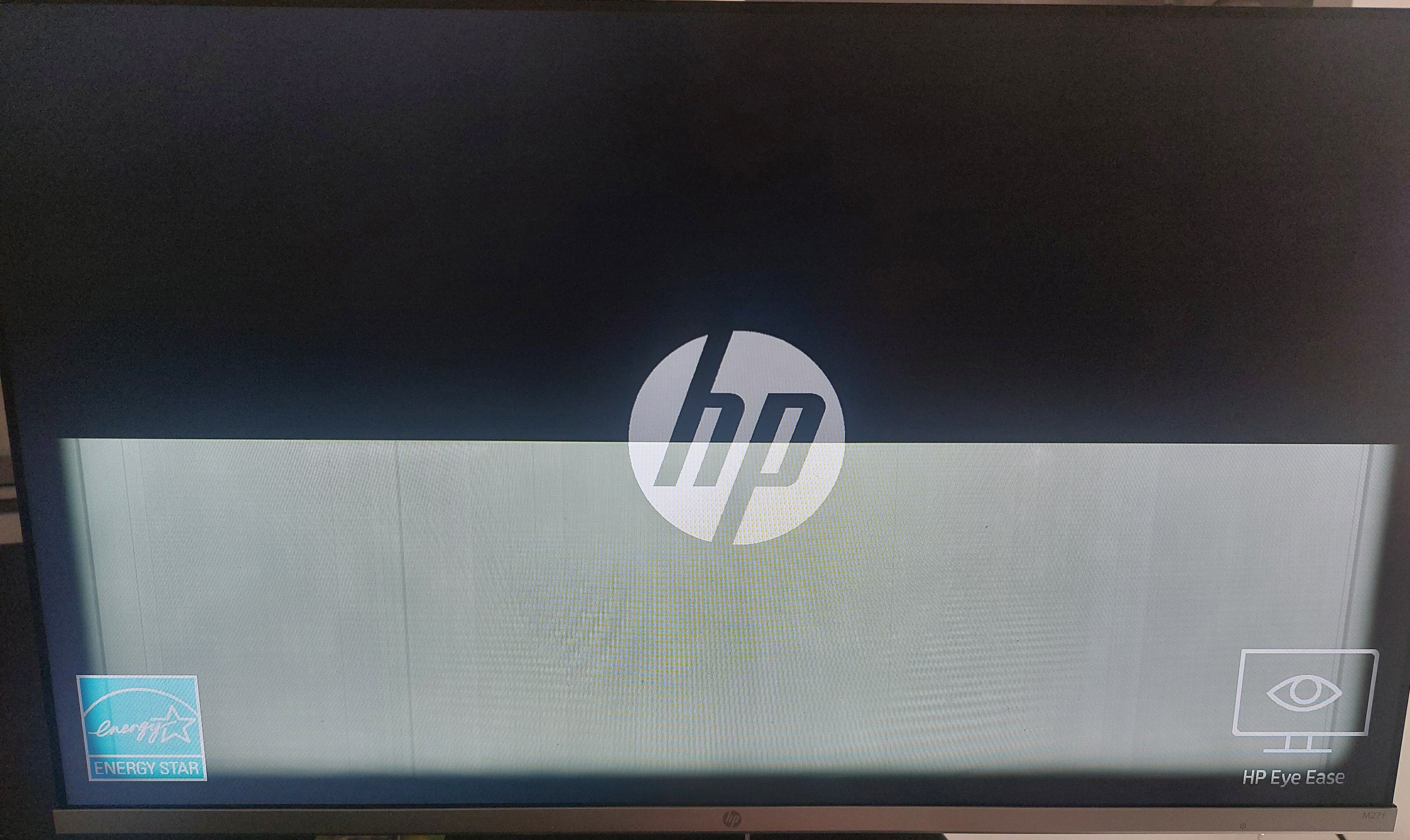 Half of my monitor turned gray - HP Support Community - 9170722