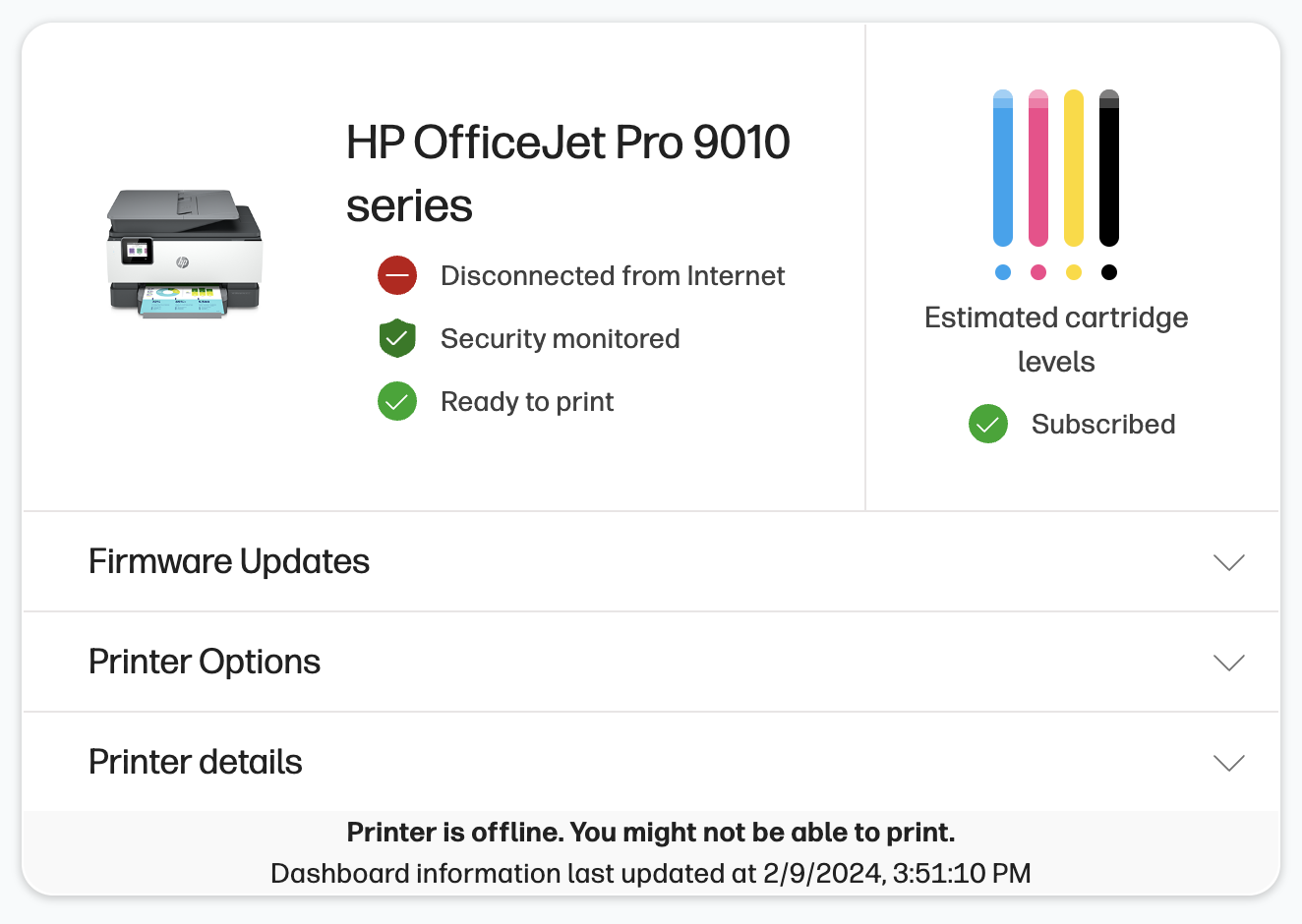 "Printer Cannot Print" - HP Support Community - 9175711