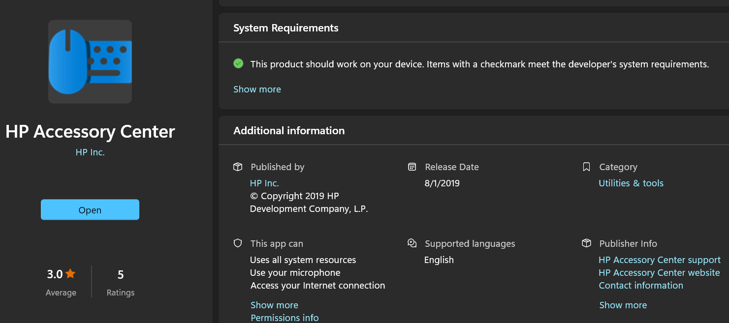 Can't add HP 975 Dual-Mode Wireless Keyboard to HP Accessory... - HP ...
