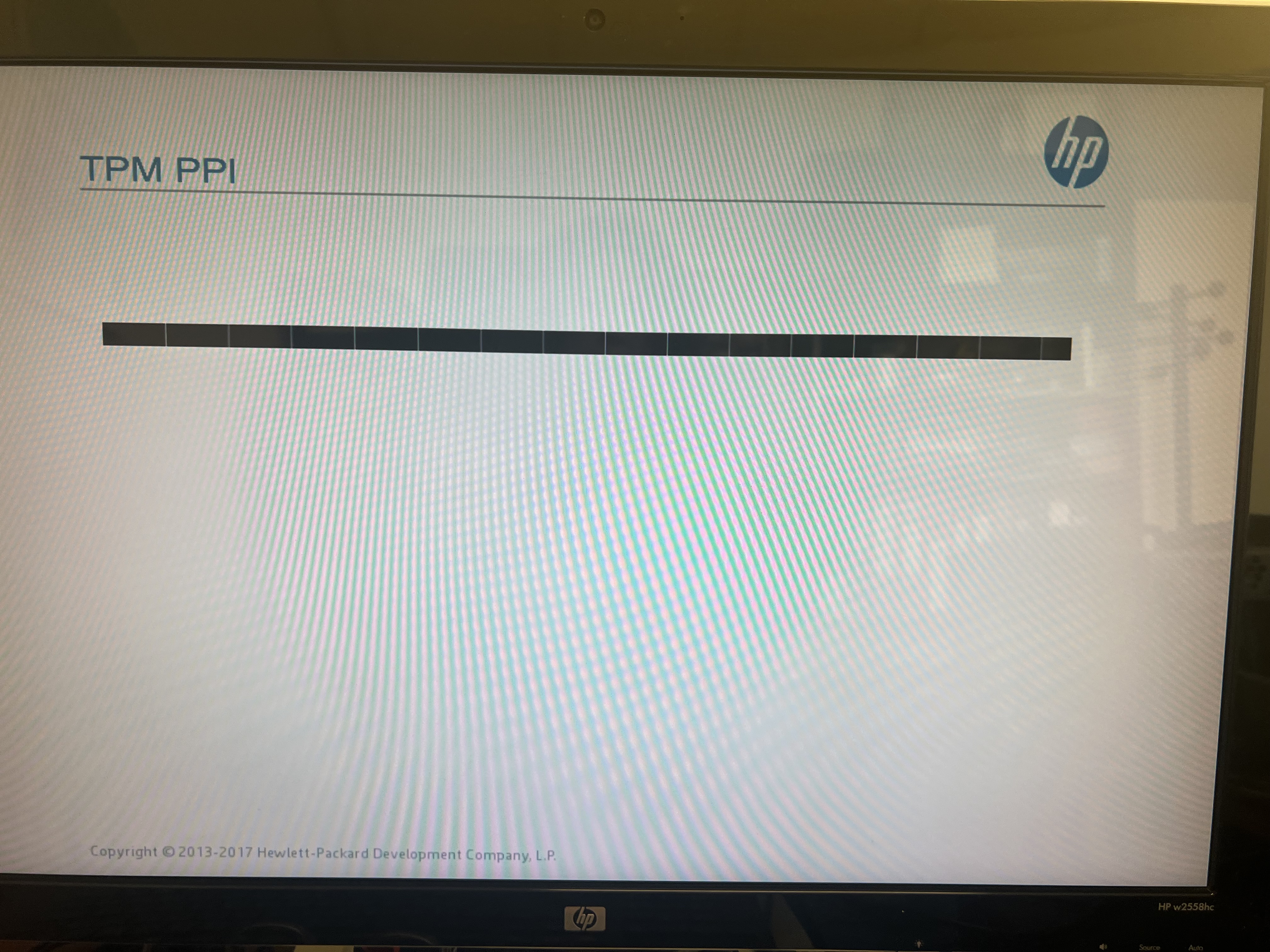 System locked with tpm ppi screen - HP Support Community - 9184937