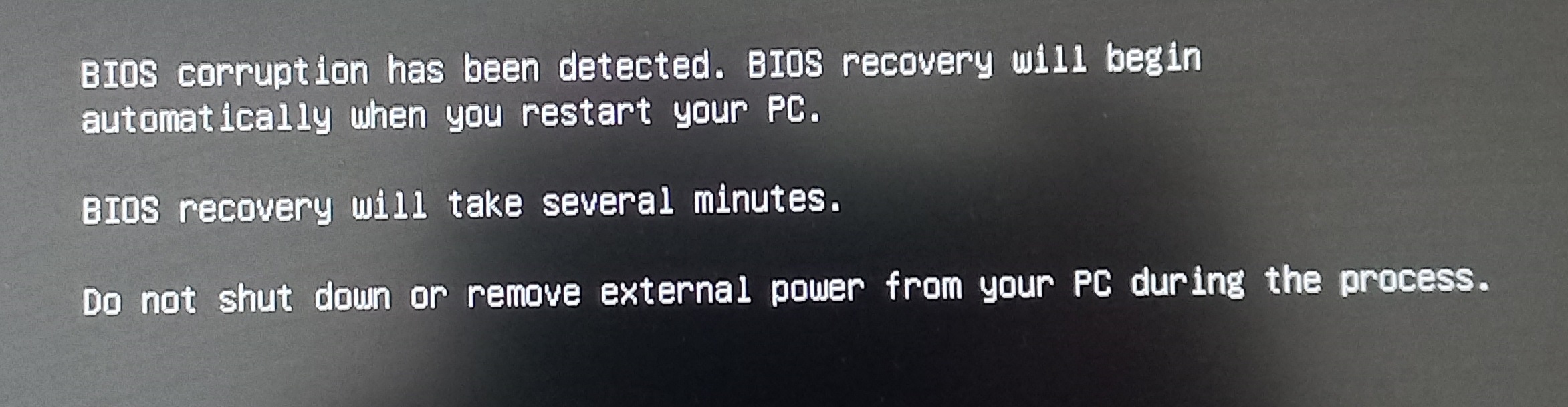 Restore BIOS - HP Support Community - 9182986