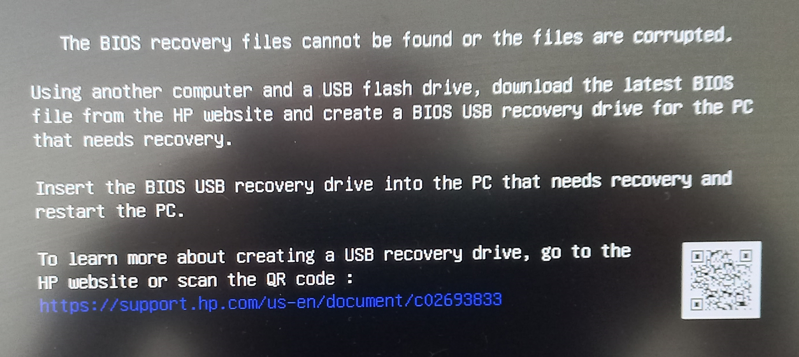 Restore BIOS - HP Support Community - 9182986