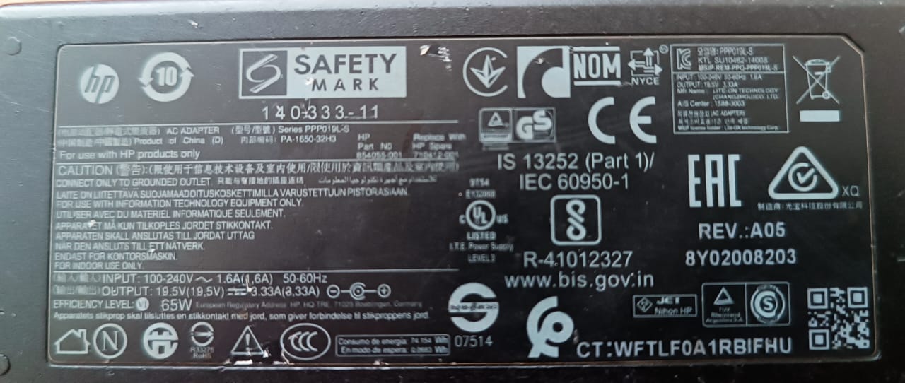 Adapter Issue - HP Support Community - 9181846