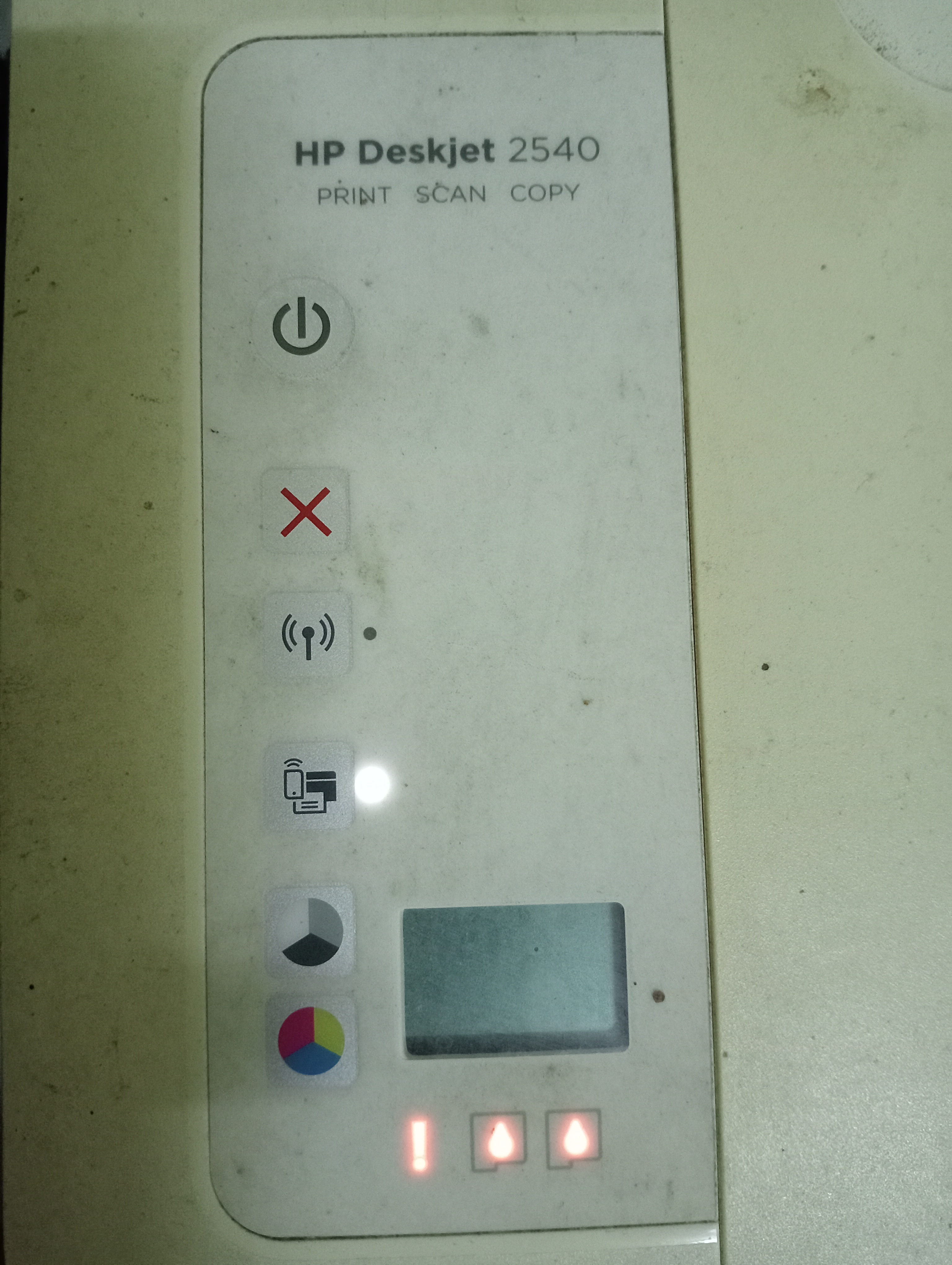 How to fix printer when some lights are on but the printer i... - HP ...