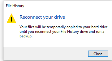 Solved: File System Error - Reconnect Your Drive - HP Support Community ...