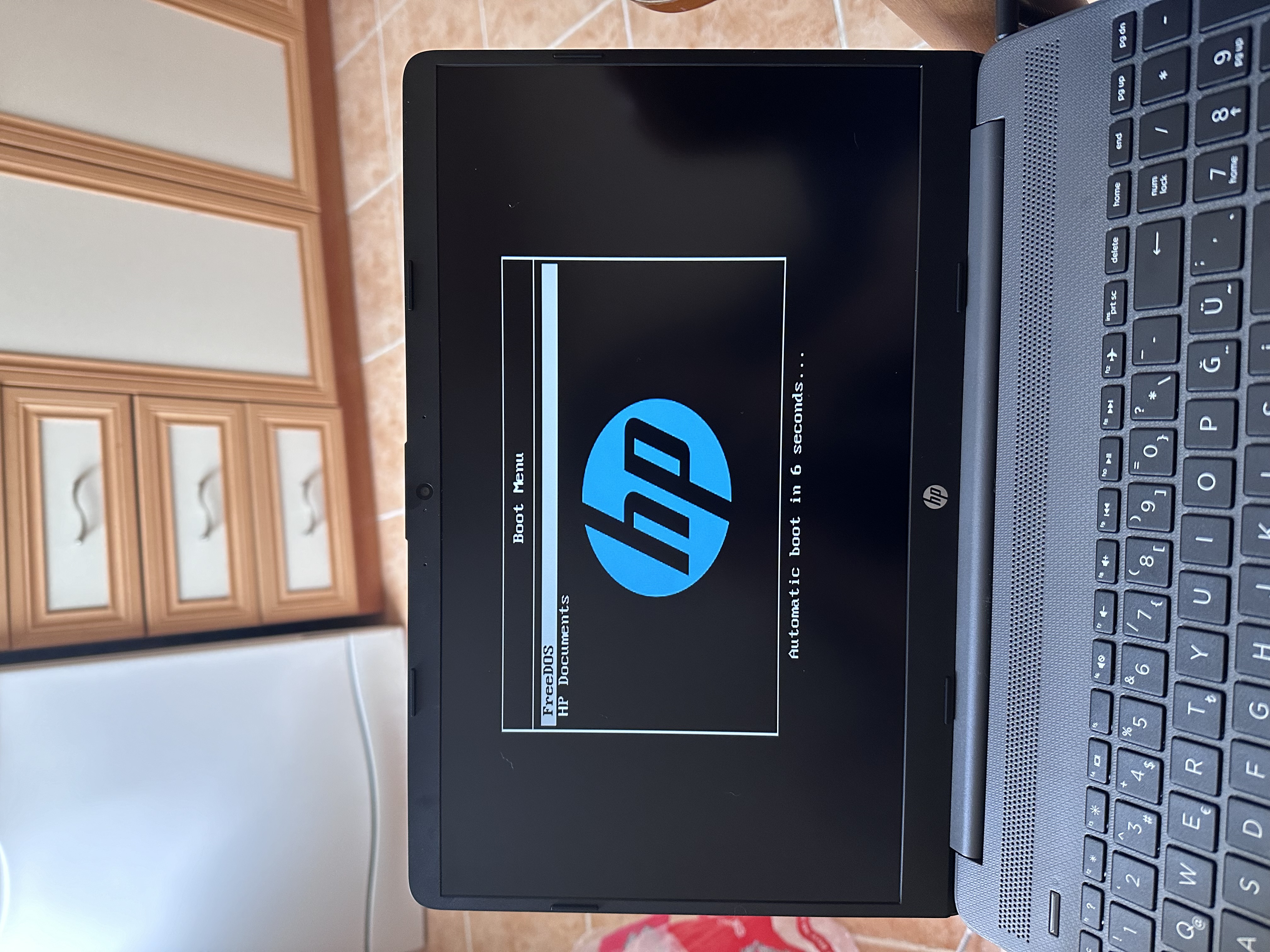 How to exit Boot menu - HP Support Community - 9209055