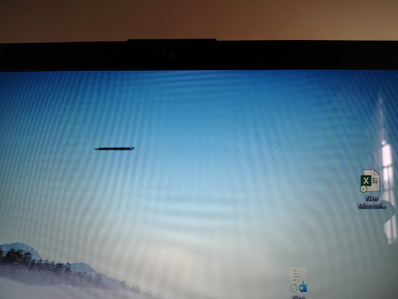 there is a black line on my screen and day by day the line i... - HP ...