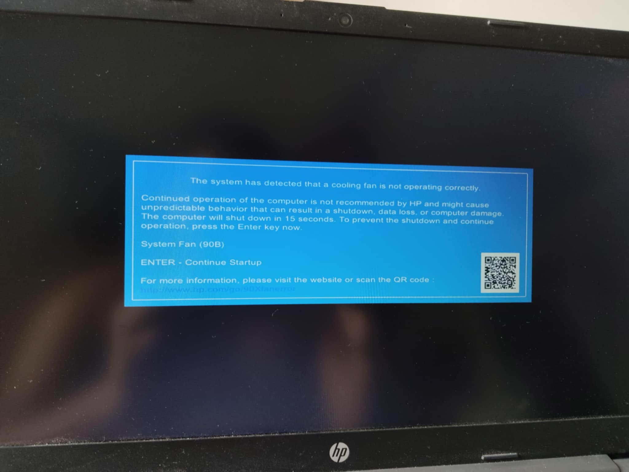 HP 250 g9 fan problem (90B) - HP Support Community - 9212175