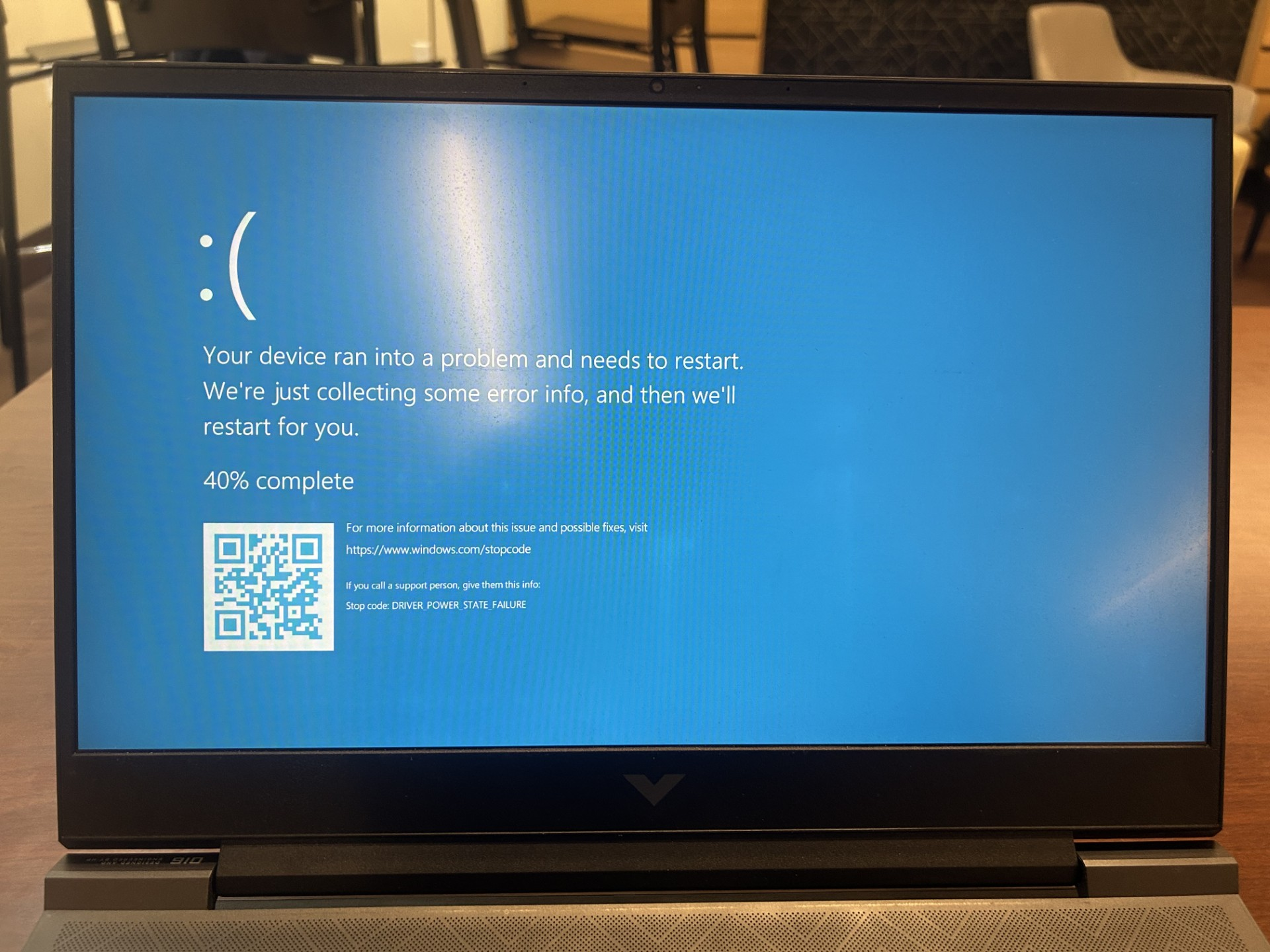 Solved: DRIVER_POWER_STATE_FAILURE BSOD - HP Support Community - 9213817