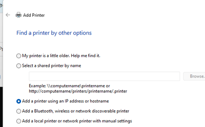 not printer found when trying to send a file to print. it ha... - HP ...