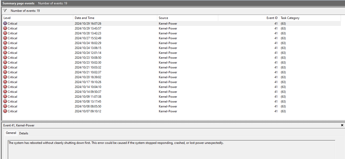 Solved: Laptop randomly freezes or bluescreens with different variat ...