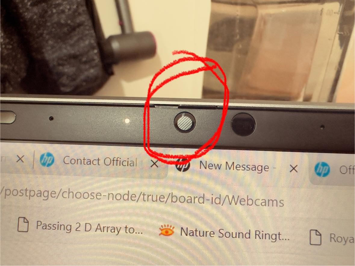 Camera Issue - HP Support Community - 9226565