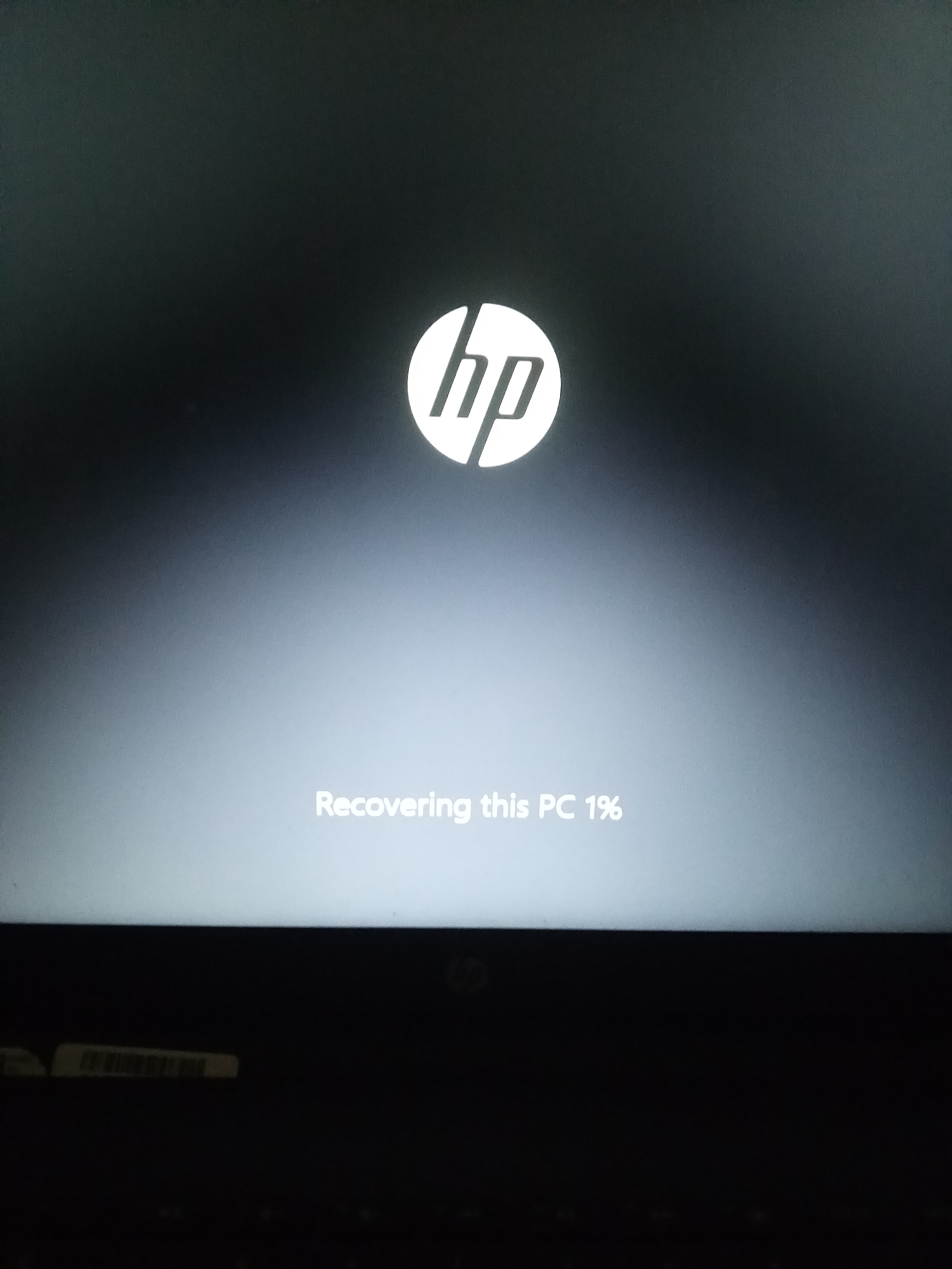 Solved: Recovering this PC stuck - HP Support Community - 9228244