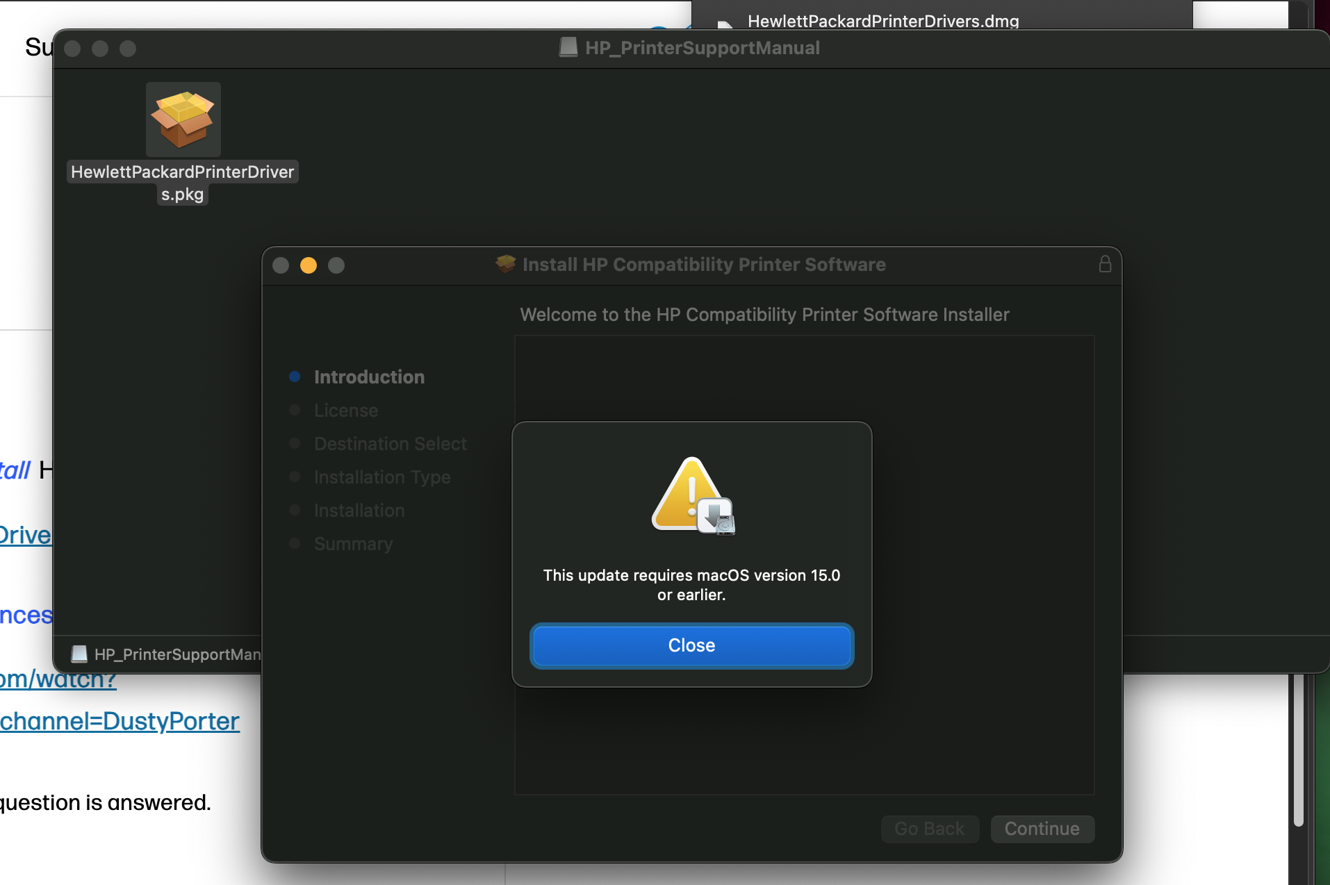 Solved: HP LaserJet P2035 Driver Support for MacOS Sequoia (15.1) - HP ...