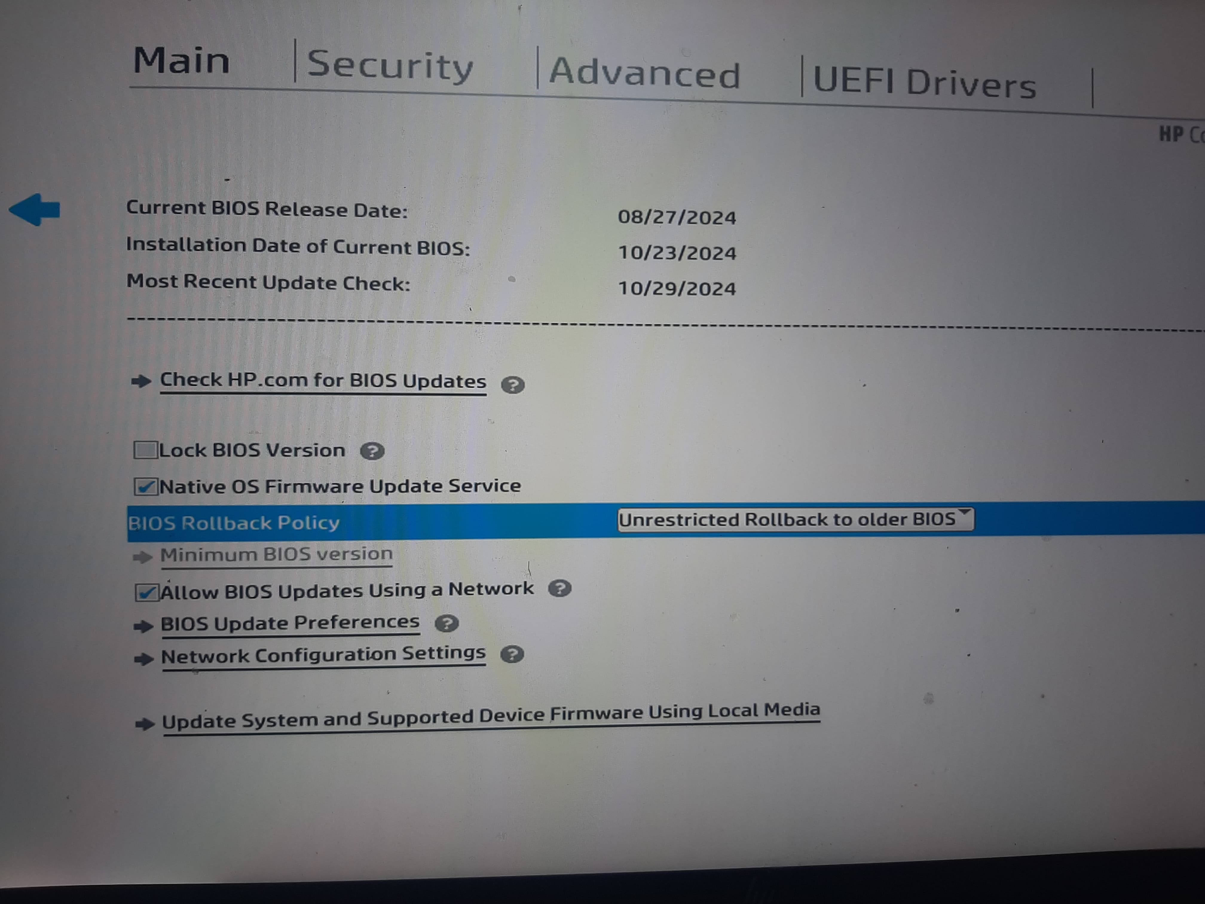 USB and Type-C Ports Not Working After BIOS Update - HP Support ...