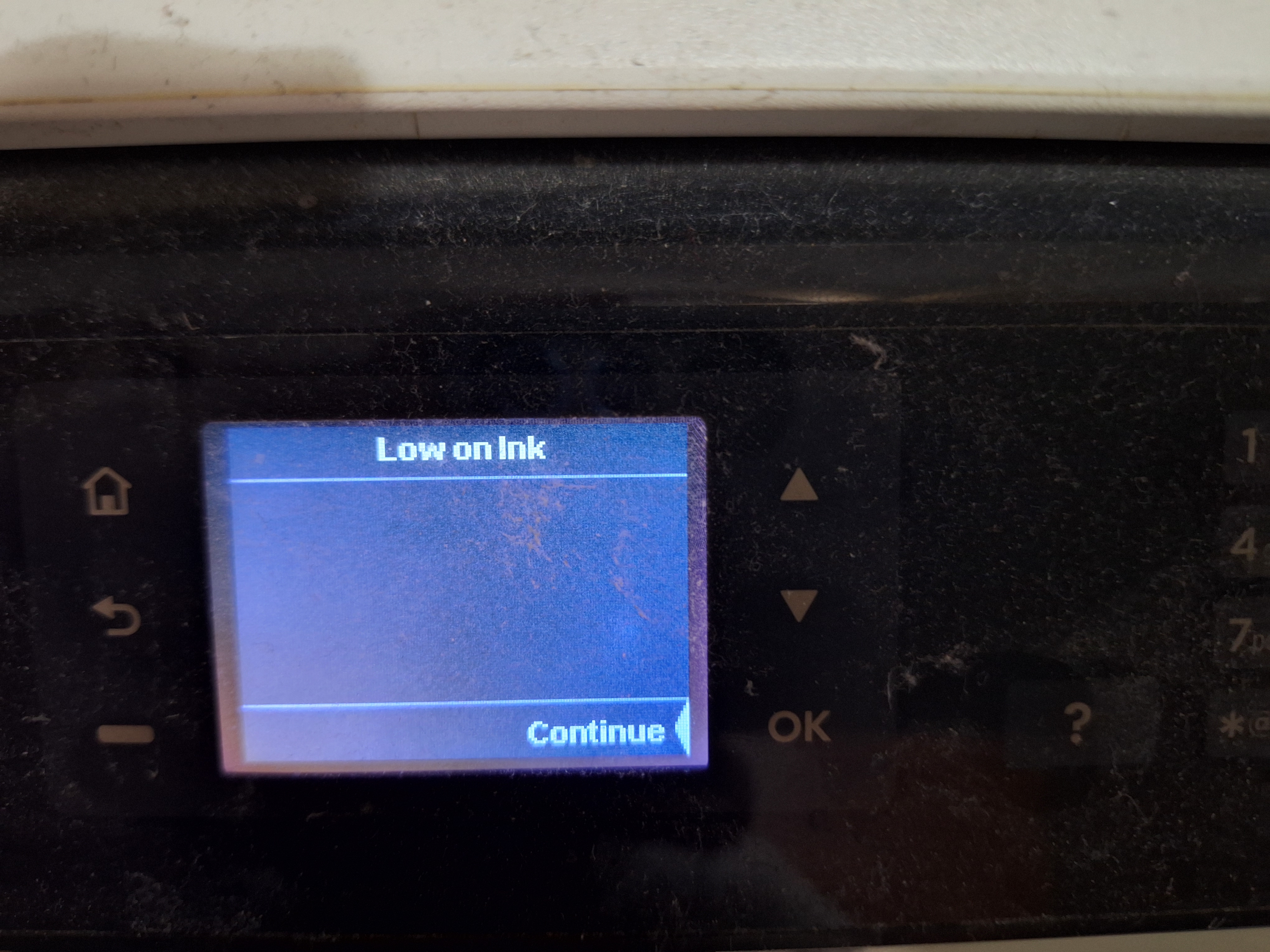 HP 2645 will not let me continue (even if i want to scan to ... - HP ...