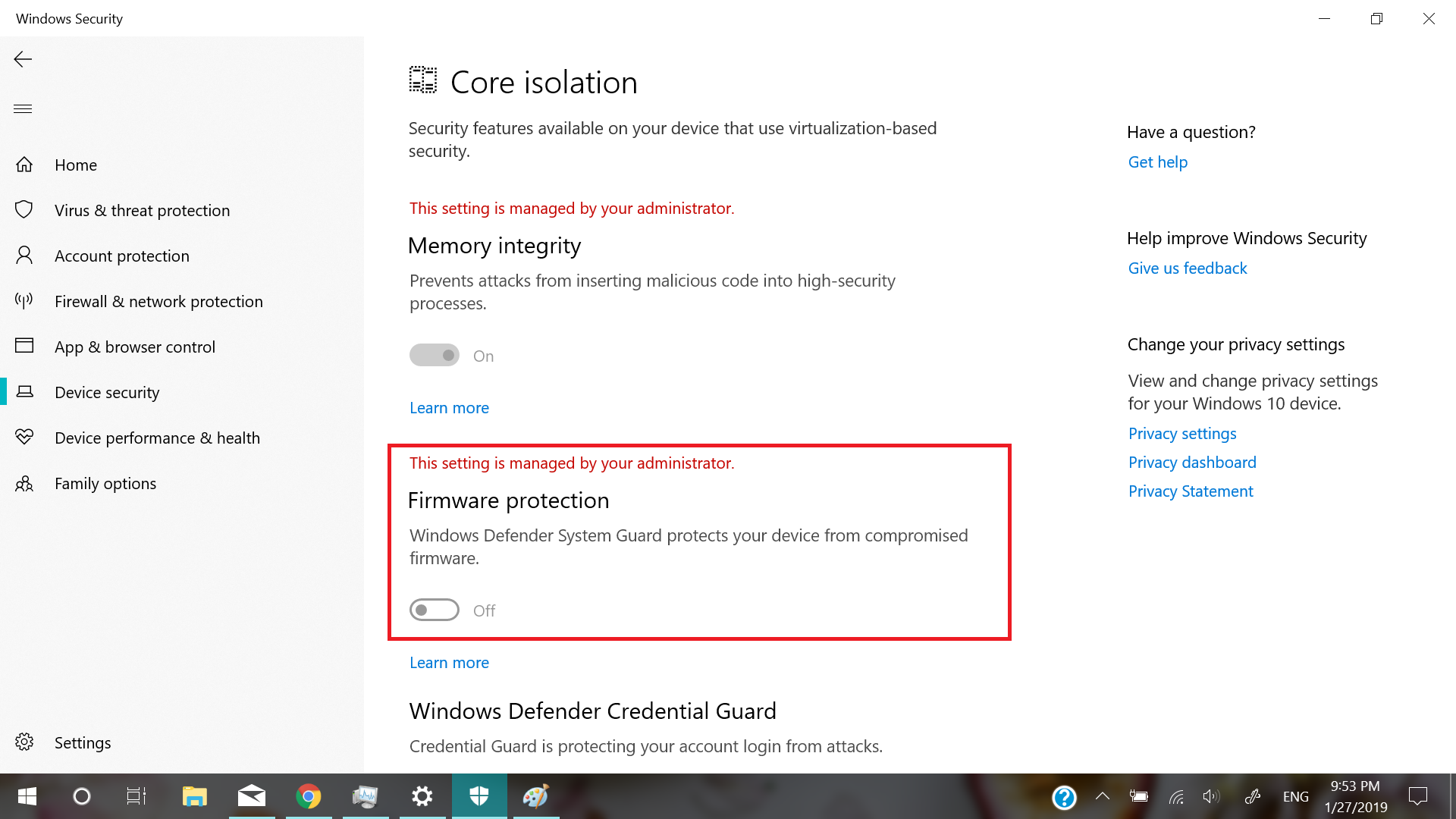 Cannot Activate System Guard on Windows 11 - HP Support Community - 9234261