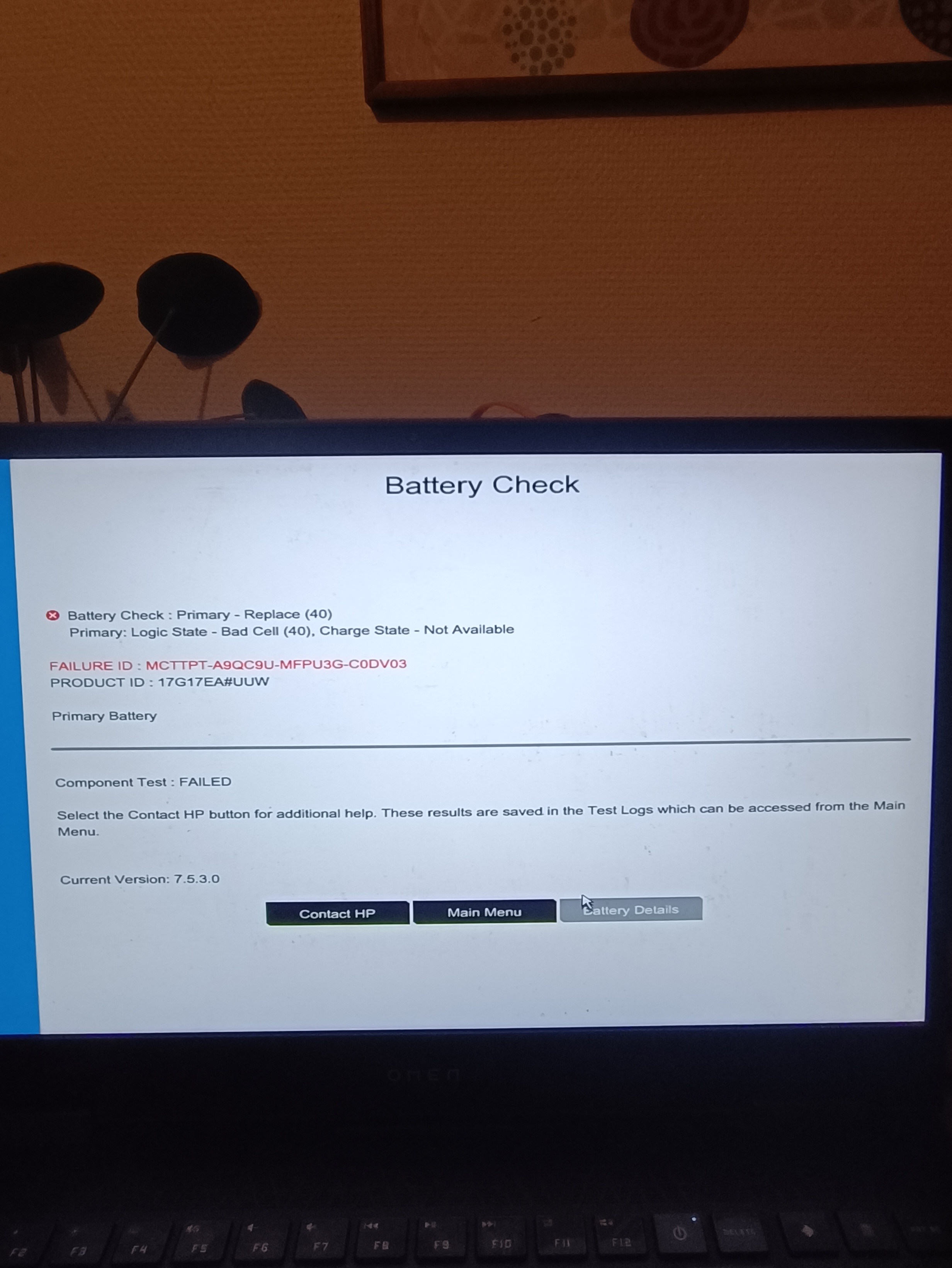 Battery problem (40) - HP Support Community - 9234665