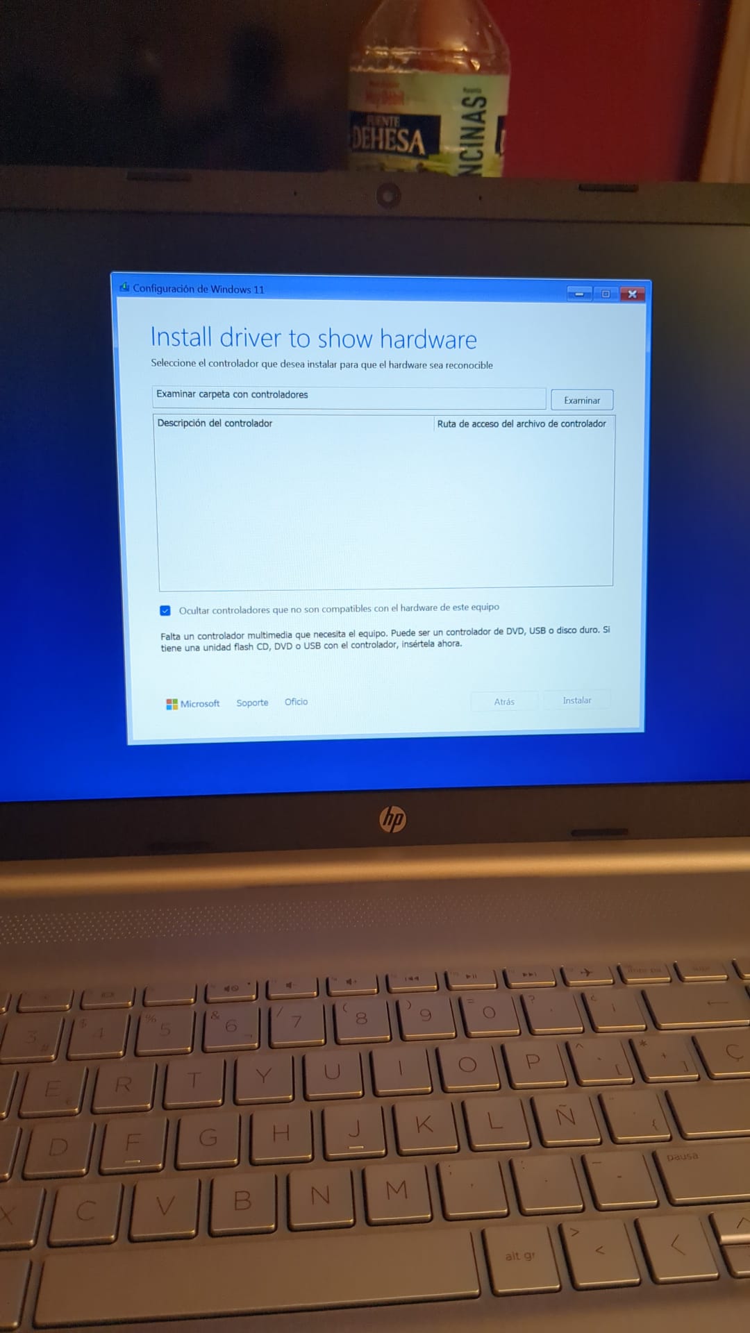 Install driver to show hardware - HP Support Community - 9234859