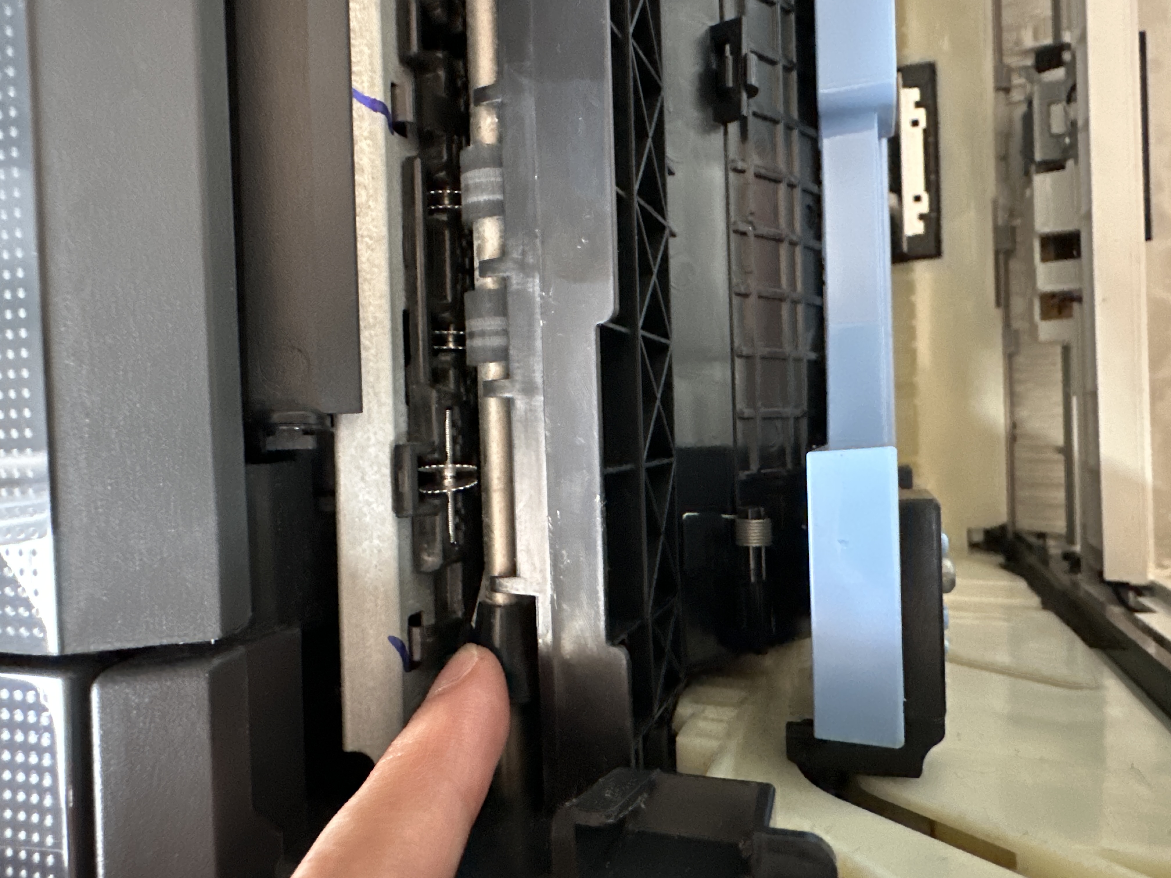 Paper jam unreachable - HP OfficeJet Pro 7740 - HP Support Community ...