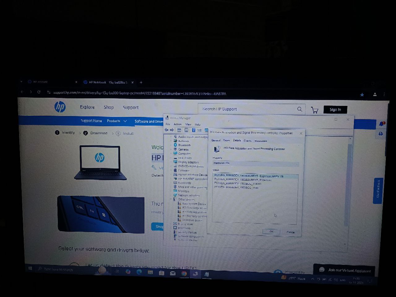 Solved: unable to upgrade PCI's and unknown devices drivers - HP ...