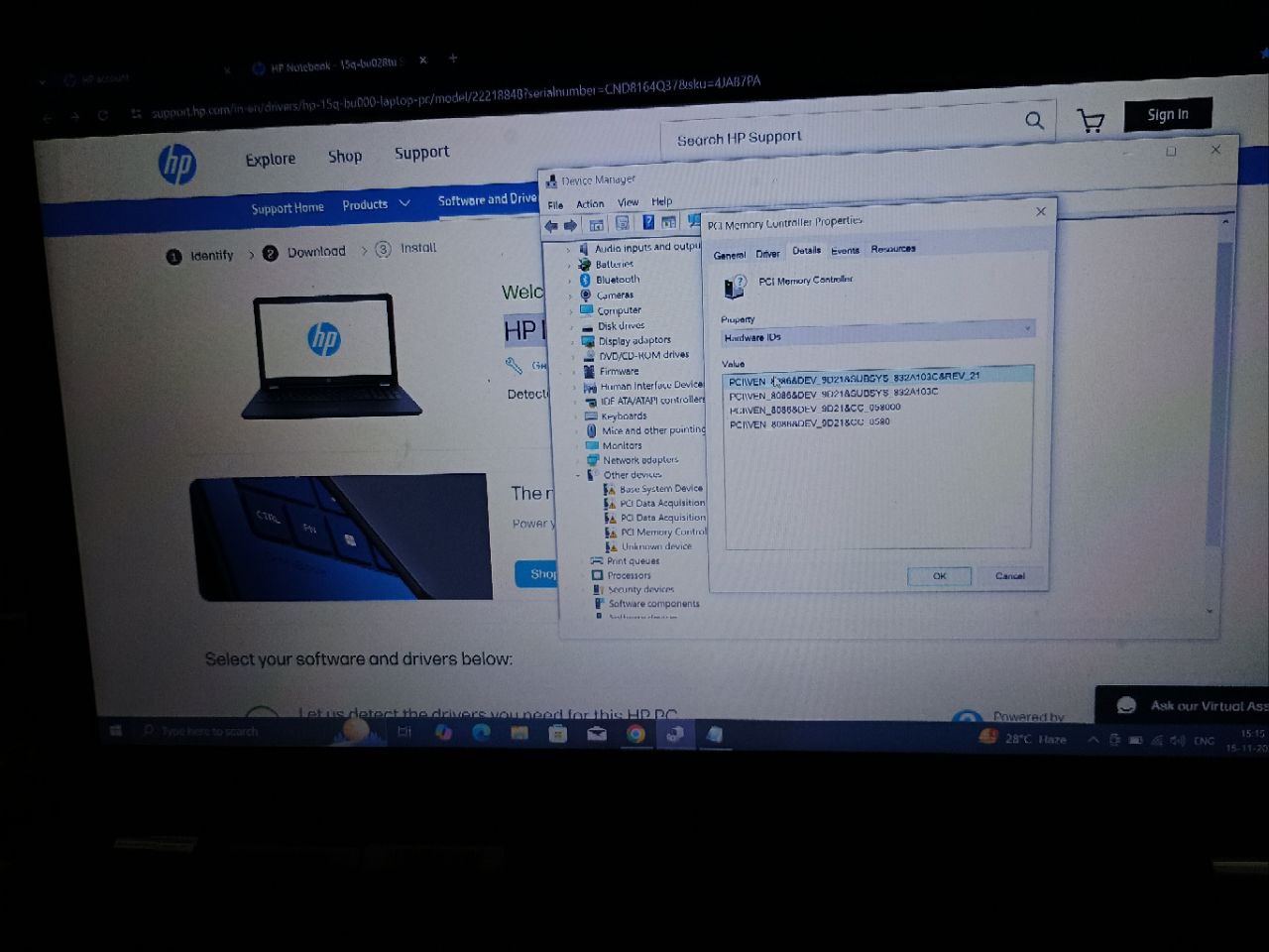 Solved: unable to upgrade PCI's and unknown devices drivers - HP ...