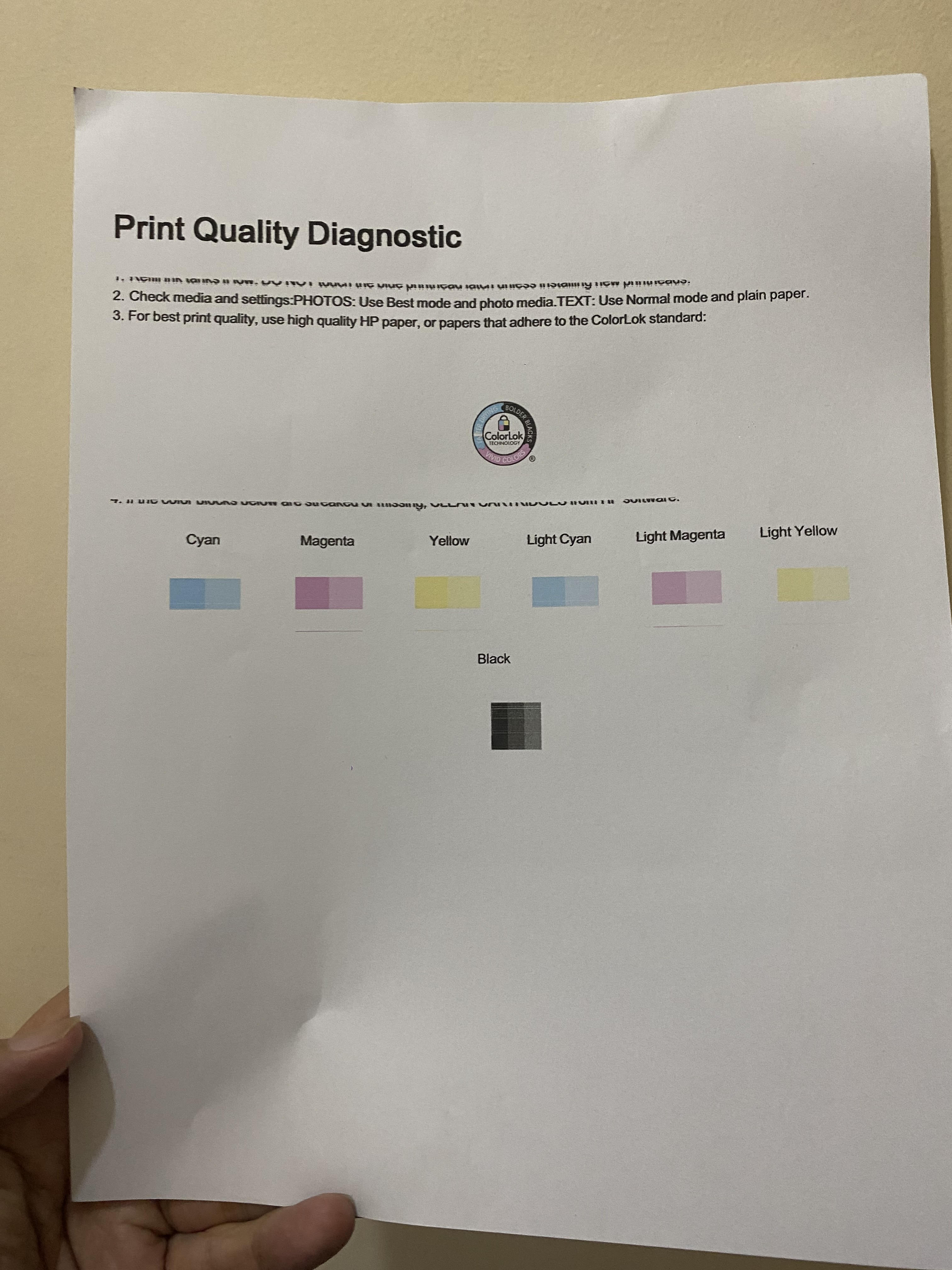 HP Ink Tank Wireless 415 can't print alignment page properly... - HP ...