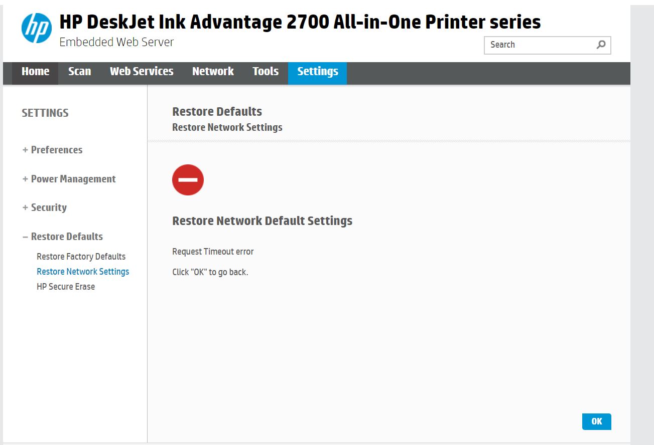 2776 Printer unable to connect to wireless network - HP Support ...
