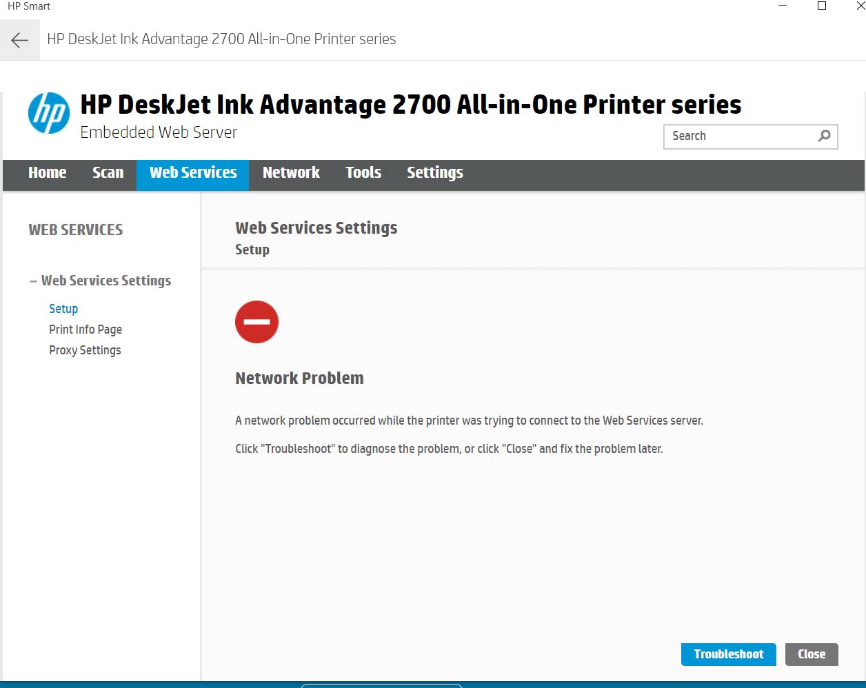 2776 Printer unable to connect to wireless network - HP Support ...