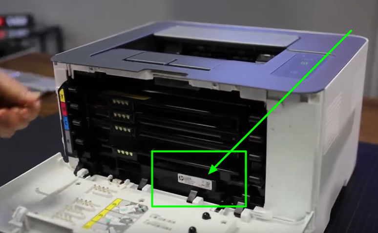 i cannot find the printer label with the pin code - HP Support ...
