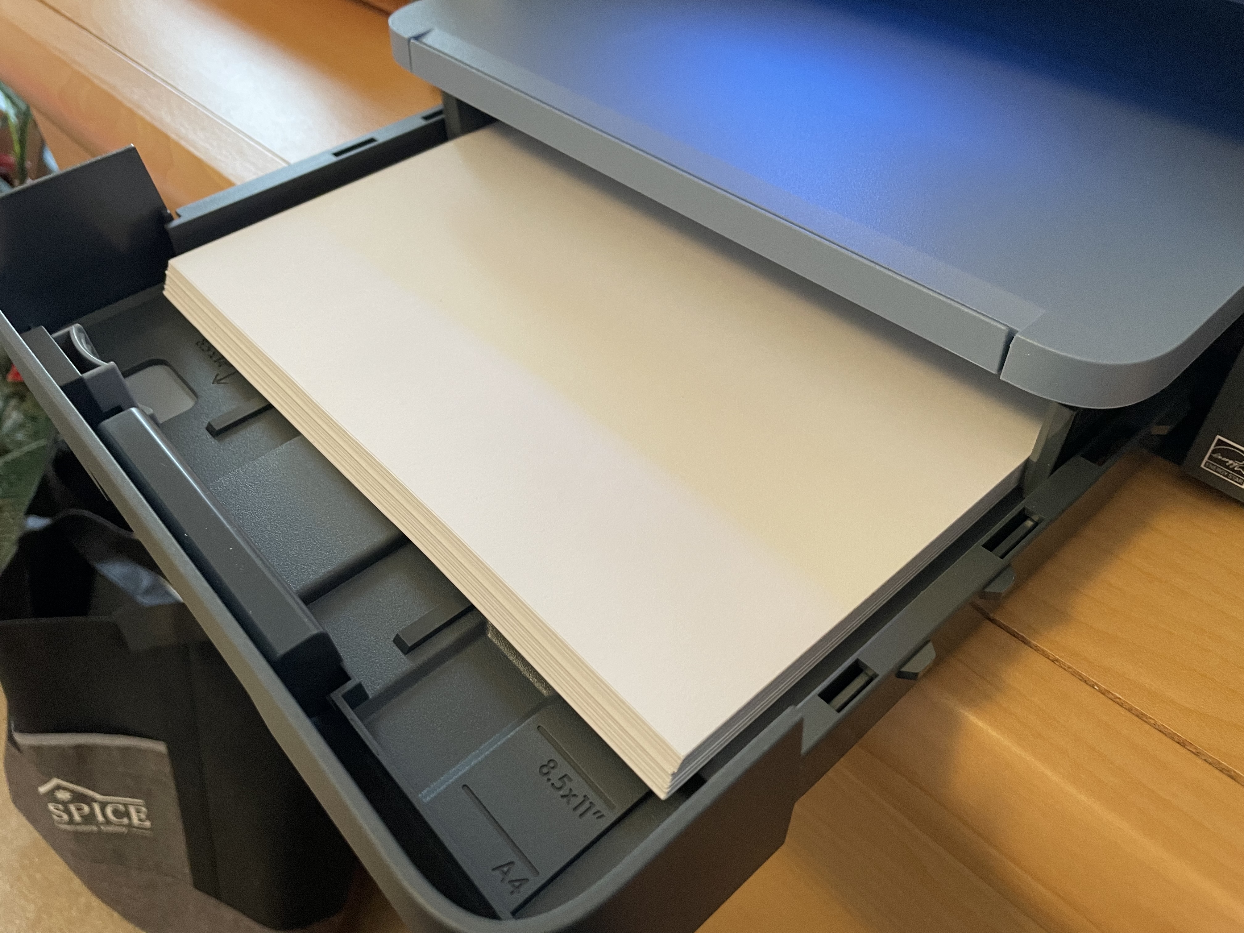 No paper size Slack adjuster in paper tray. - HP Support Community ...