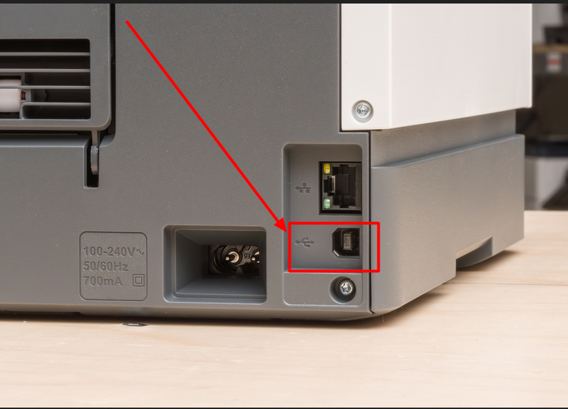 Where is the USB port located on the HP SmartTank 7301--- - HP Support ...