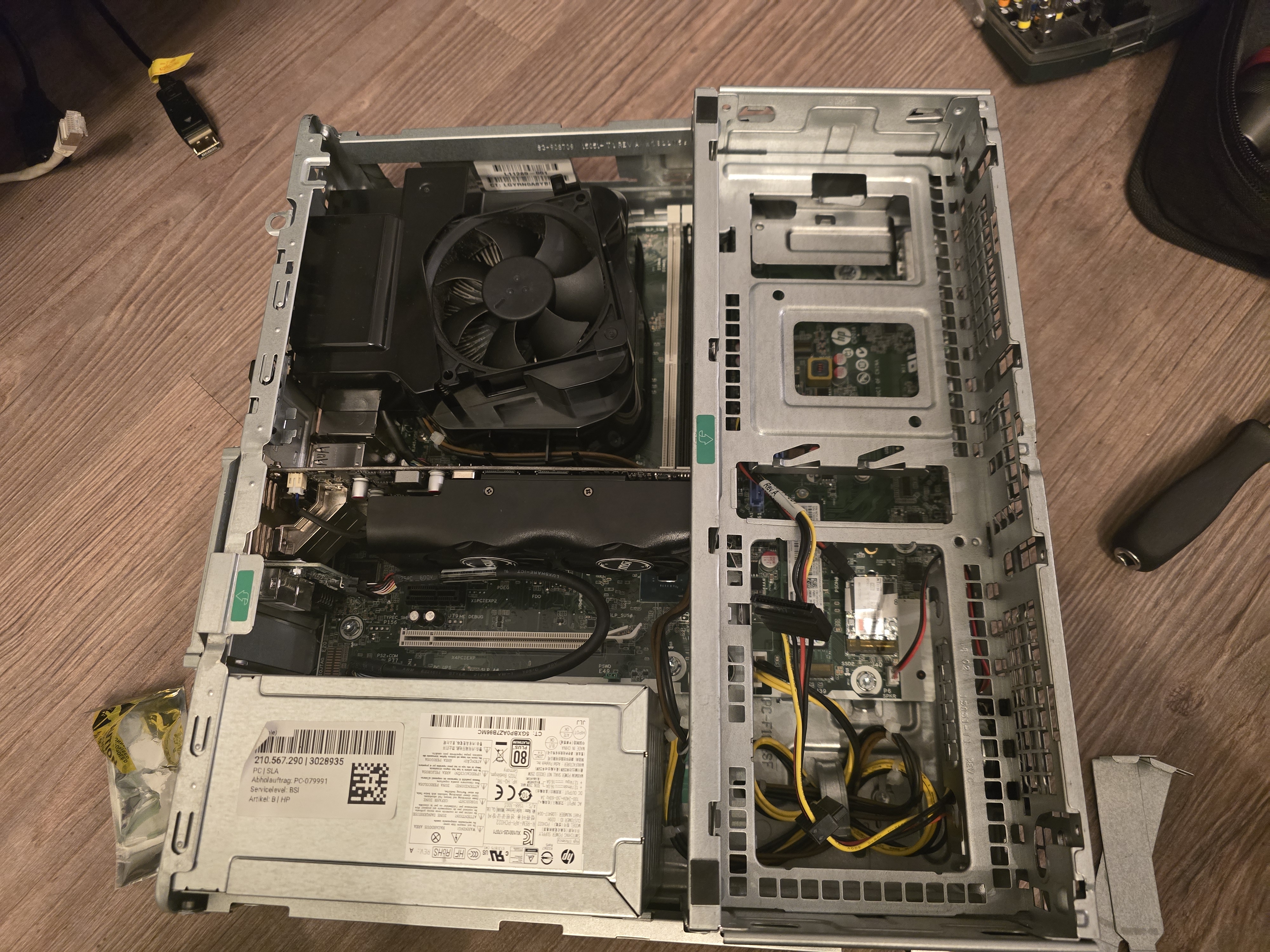HP Elitedesk G4 SFF Upgrade GTX 1050 sff - HP Support Community - 9260515