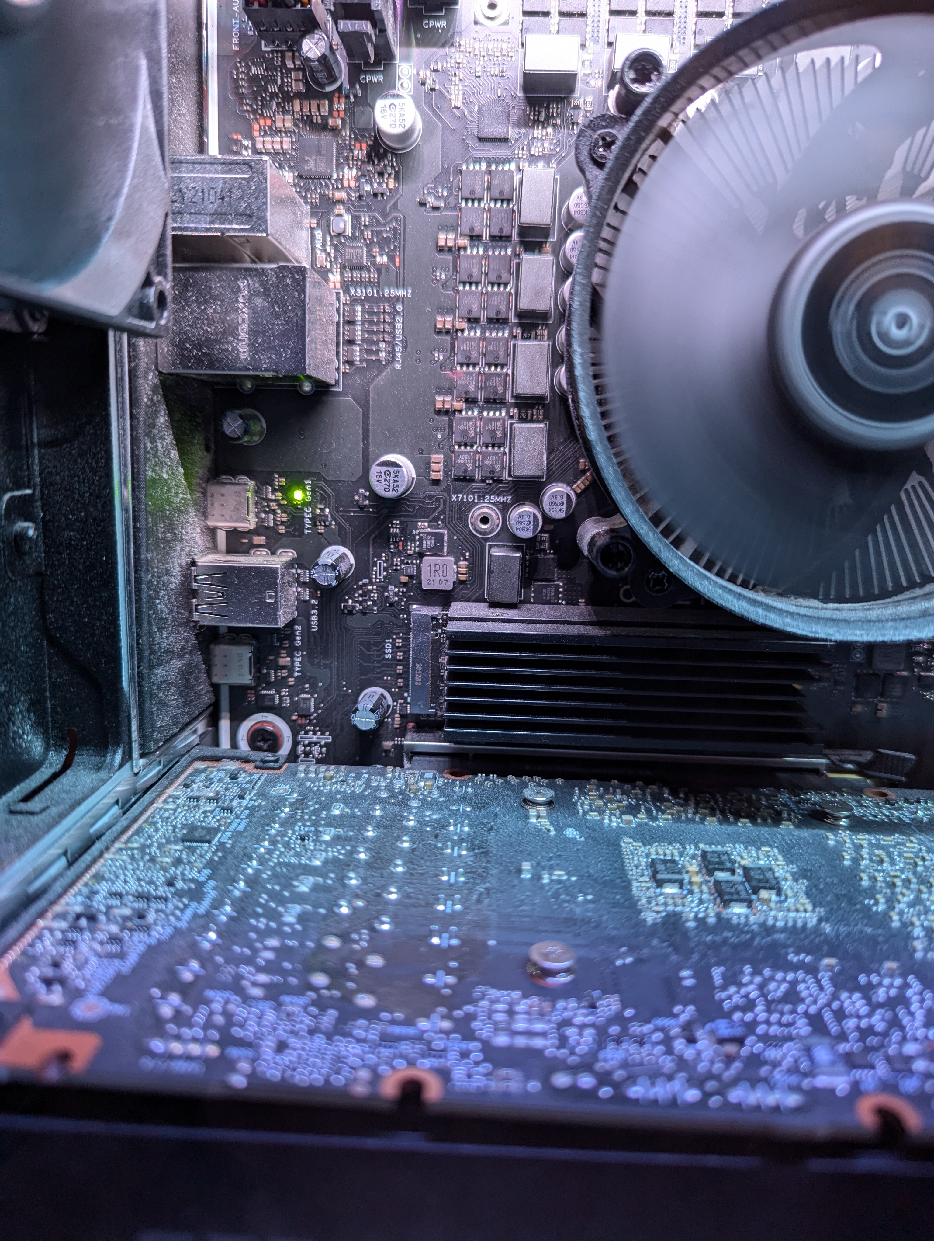 HP OMEN 25L Halts (motherboard led TypeC Gen1 lights up) - HP Support ...