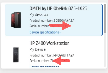 HP thinks that my laptop serial number is a completely diffe... - HP ...