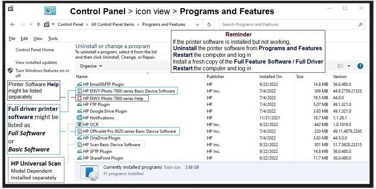 Trying to setup a network share for Smart Tank scanner. - HP Support ...