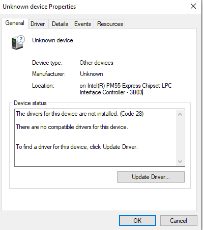 Solved: BASE SYSTEM DEVICE Yellow Triangles - HP Support Community ...