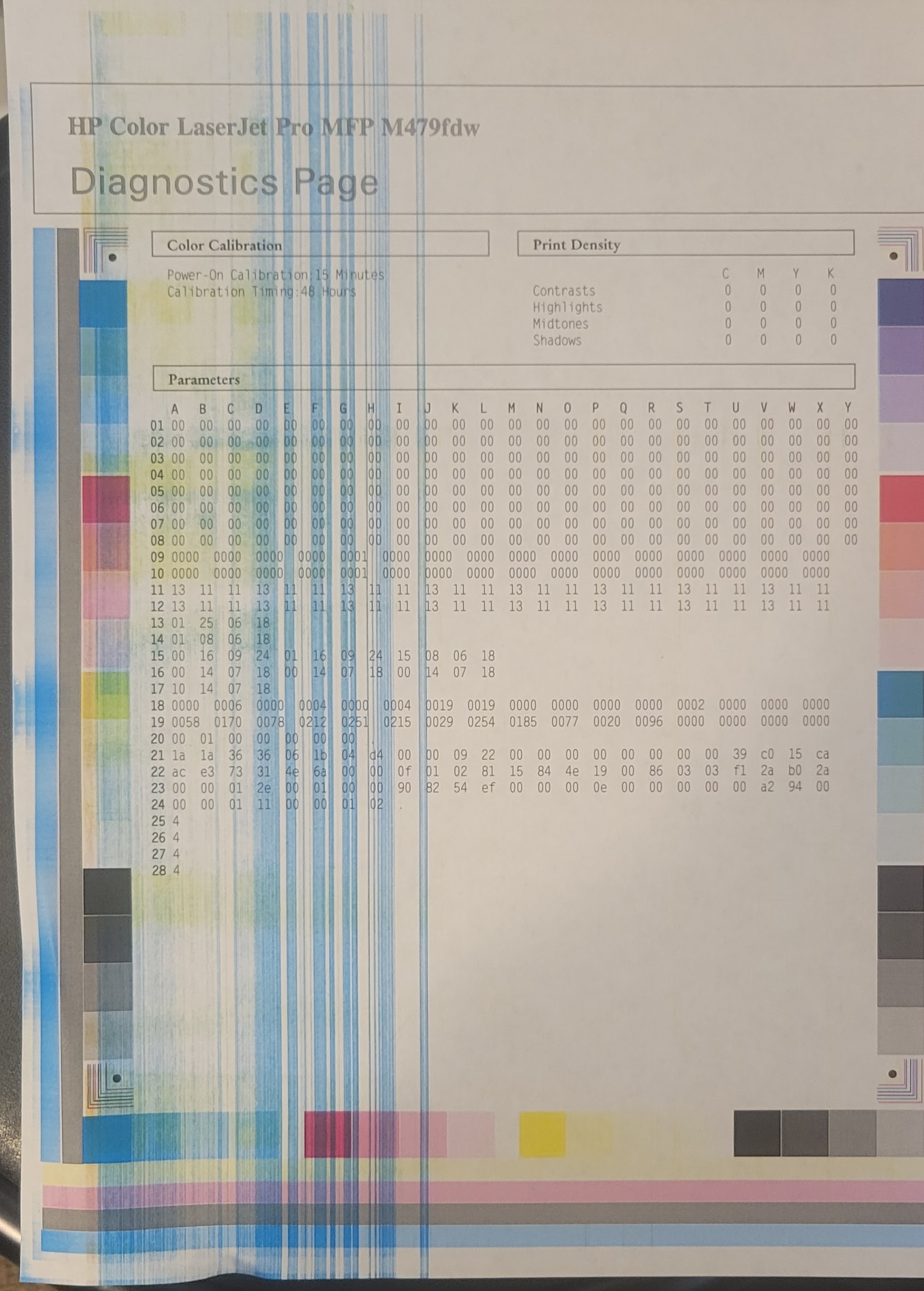 MFP M479fnw Bad Color Streaking - HP Support Community - 9272477