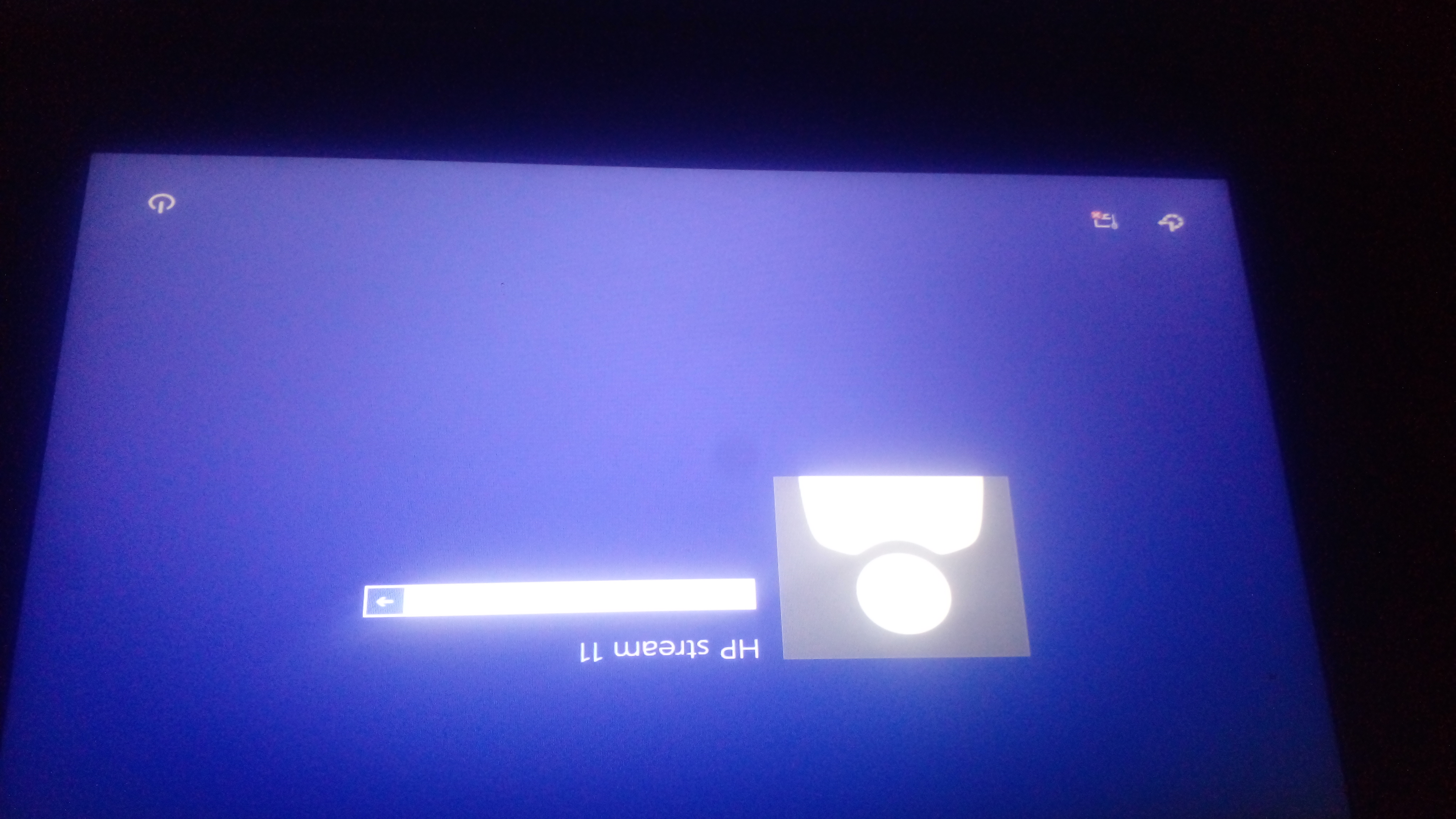 My hp stream 11 hang I can't type in my login password - HP Support ...
