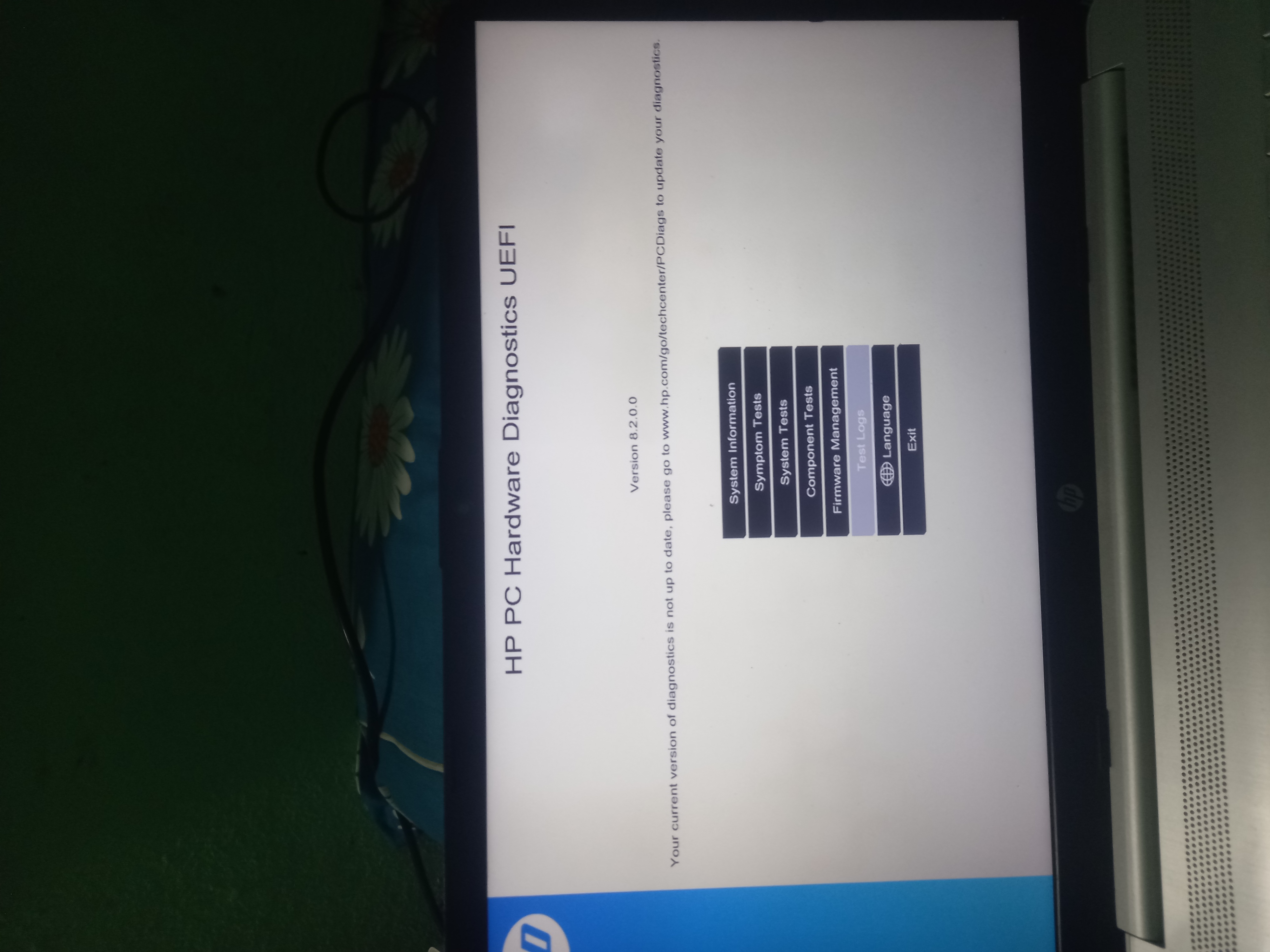 HP PC Hardware Diagnostics UEFI version 8.2.0.0 - HP Support Community ...